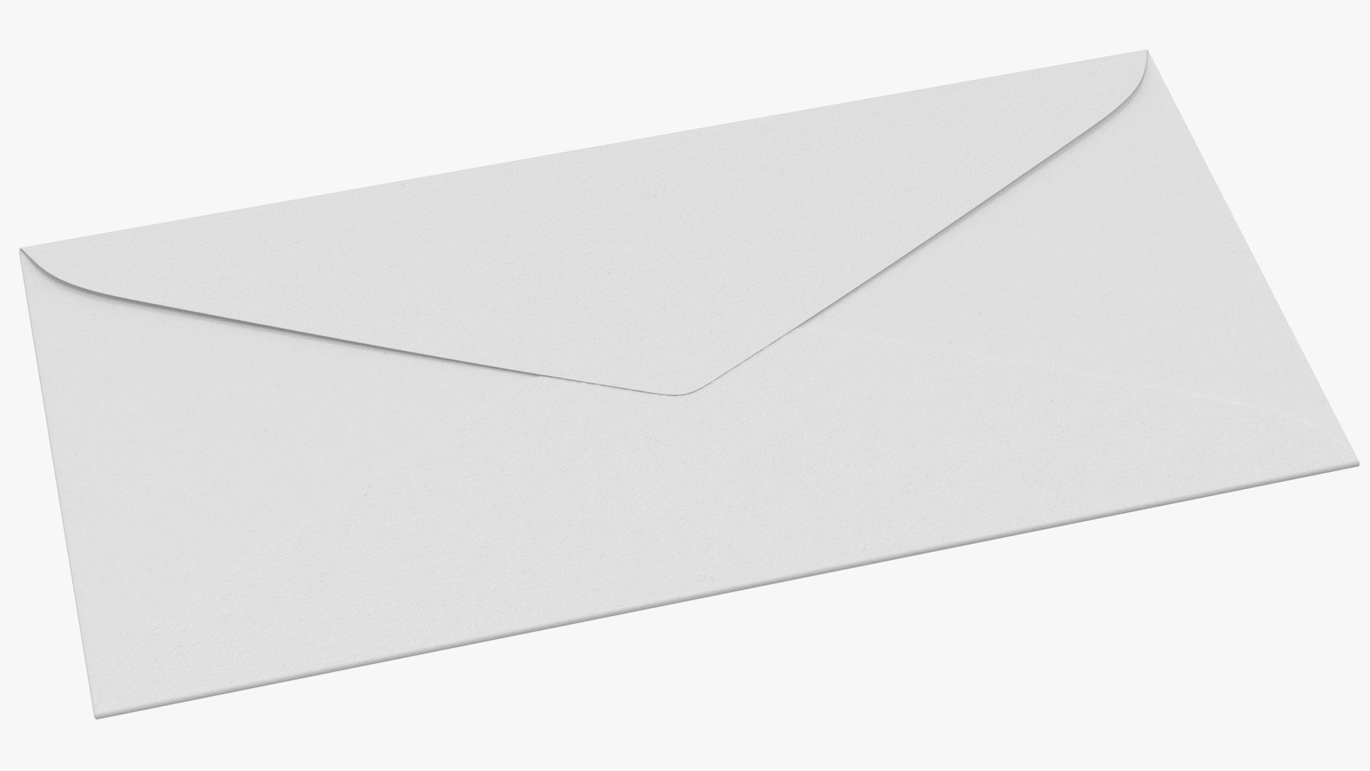 Paper envelope model - TurboSquid 1605306