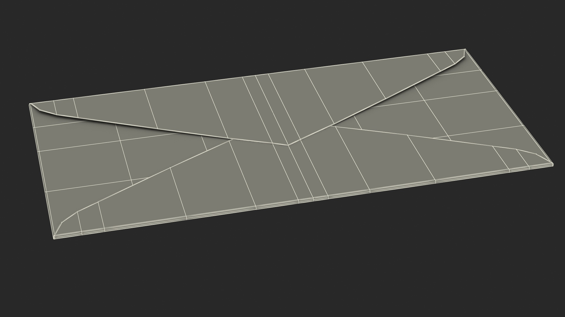 Paper Envelope Model - TurboSquid 1605306