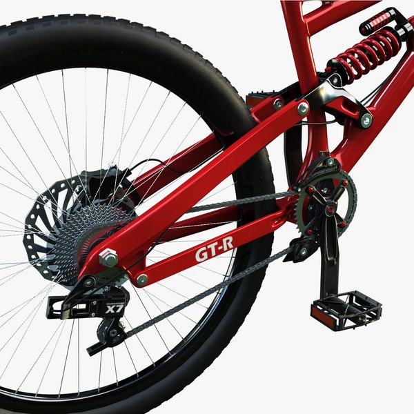 3d model mountain bike