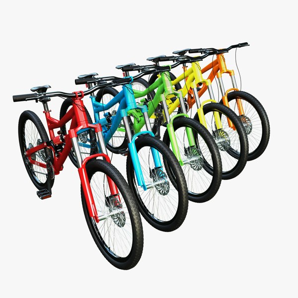 3d model mountain bike