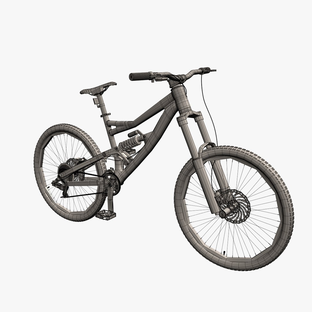 3d Model Mountain Bike