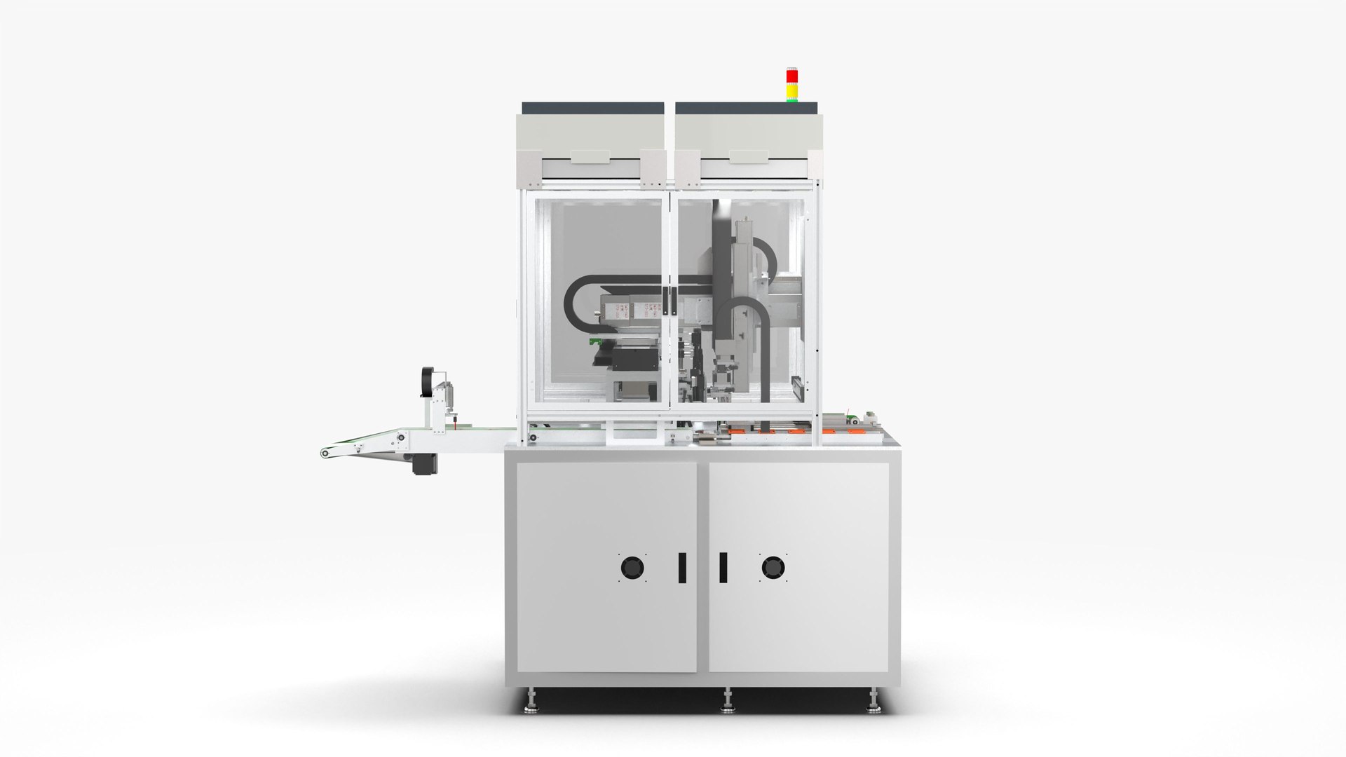 Automatic Mobile Phone LCD Screen Assembly Line Model - TurboSquid 2063531