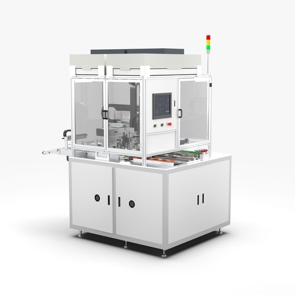modelo 3d Automatic Mobile Phone LCD Screen Assembly Line - TurboSquid ...
