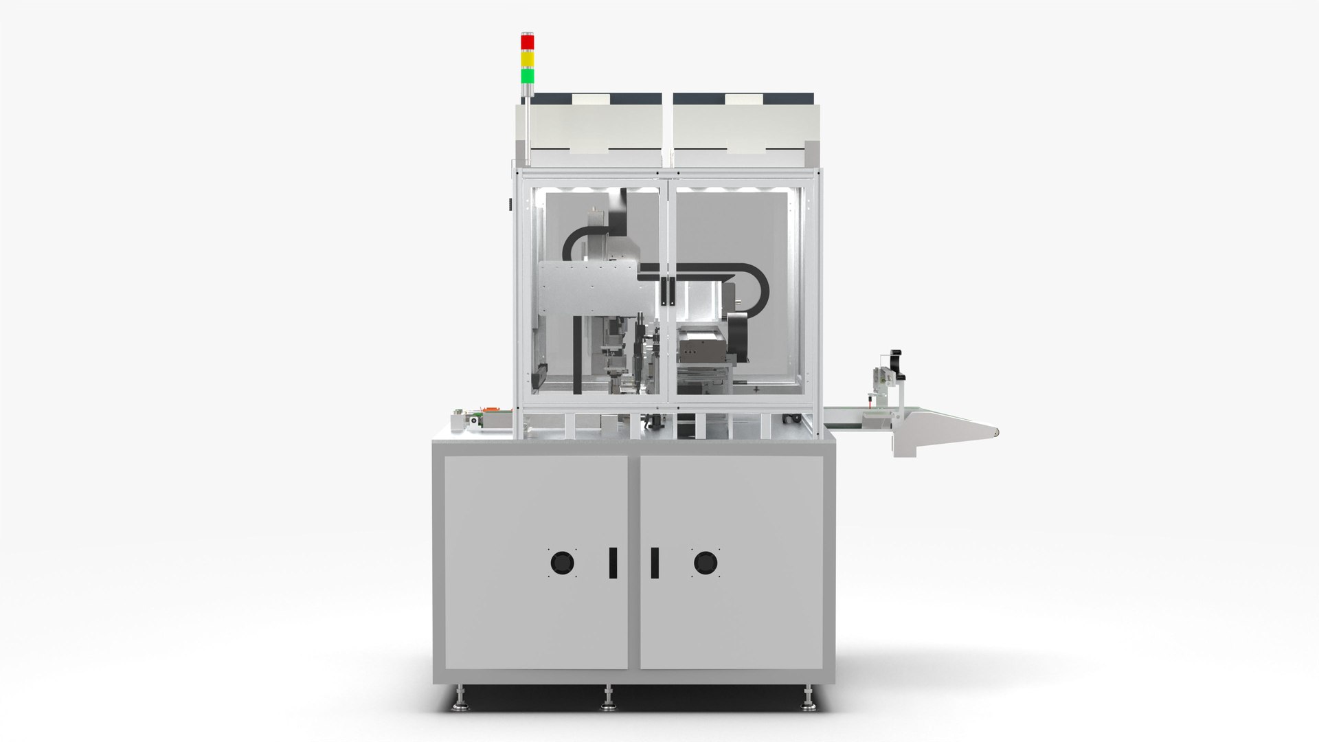 Automatic Mobile Phone LCD Screen Assembly Line Model - TurboSquid 2063531