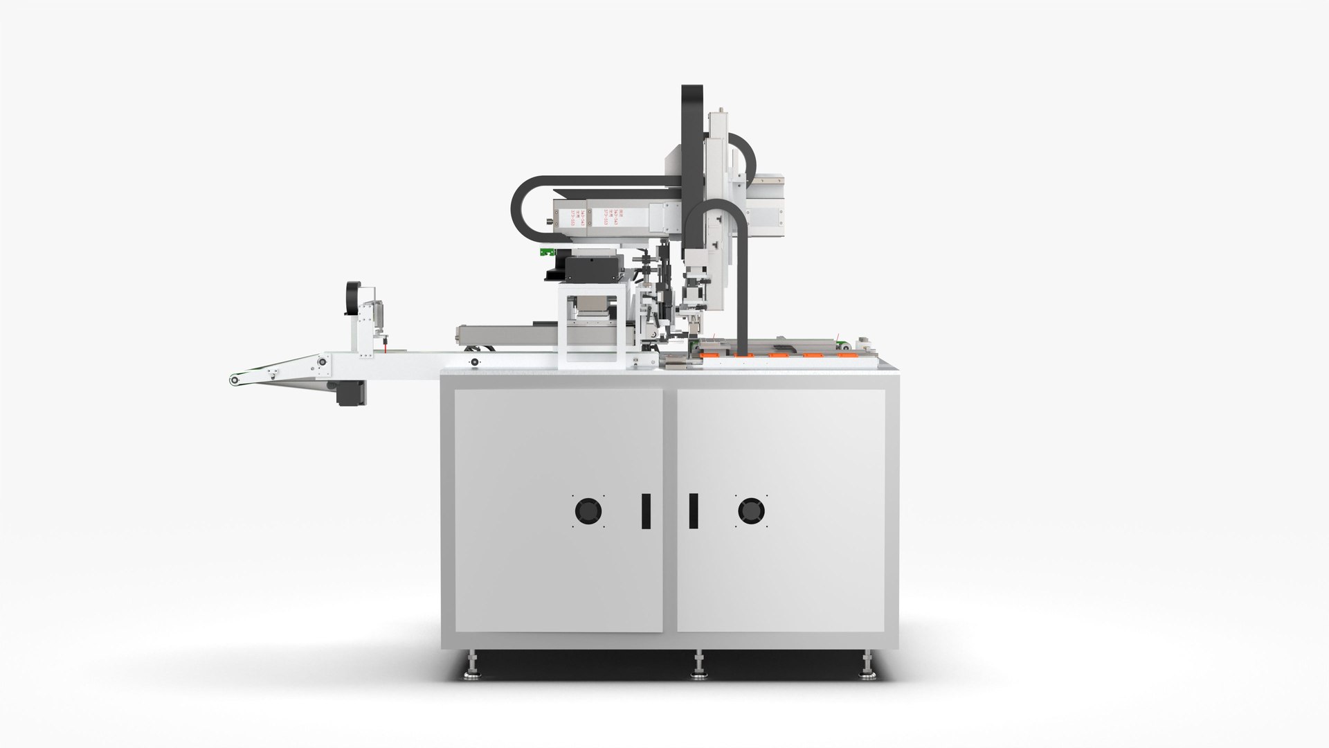 Automatic Mobile Phone LCD Screen Assembly Line Model - TurboSquid 2063531