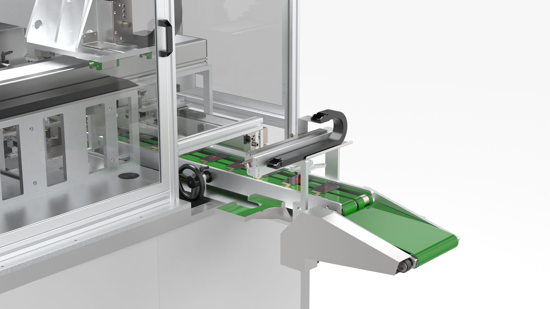 Automatic Mobile Phone LCD Screen Assembly Line Model - TurboSquid 2063531