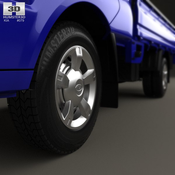 modelo 3d Recogida Kia Bongo (PU) 2004 - TurboSquid 1258627