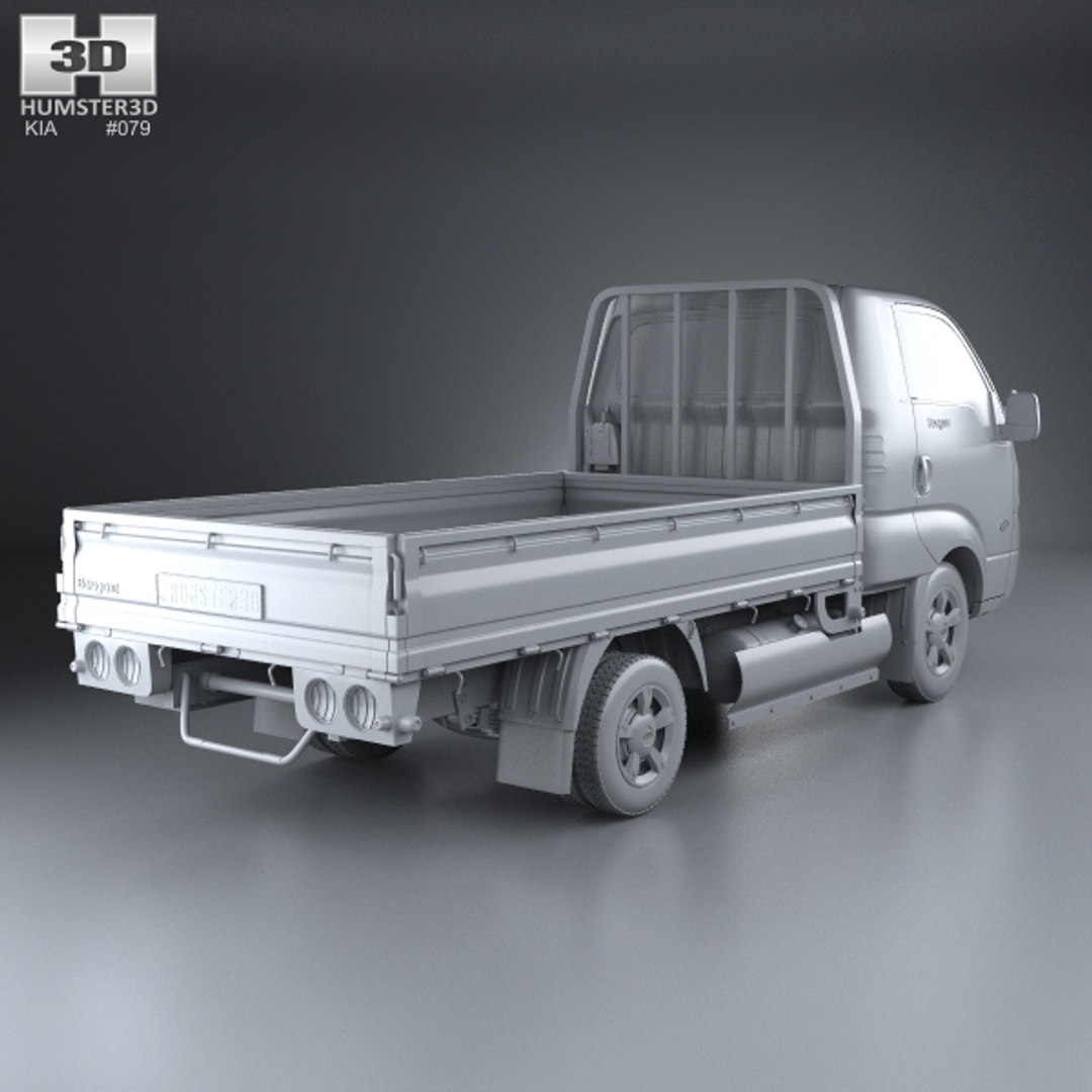 modelo 3d Recogida Kia Bongo (PU) 2004 - TurboSquid 1258627