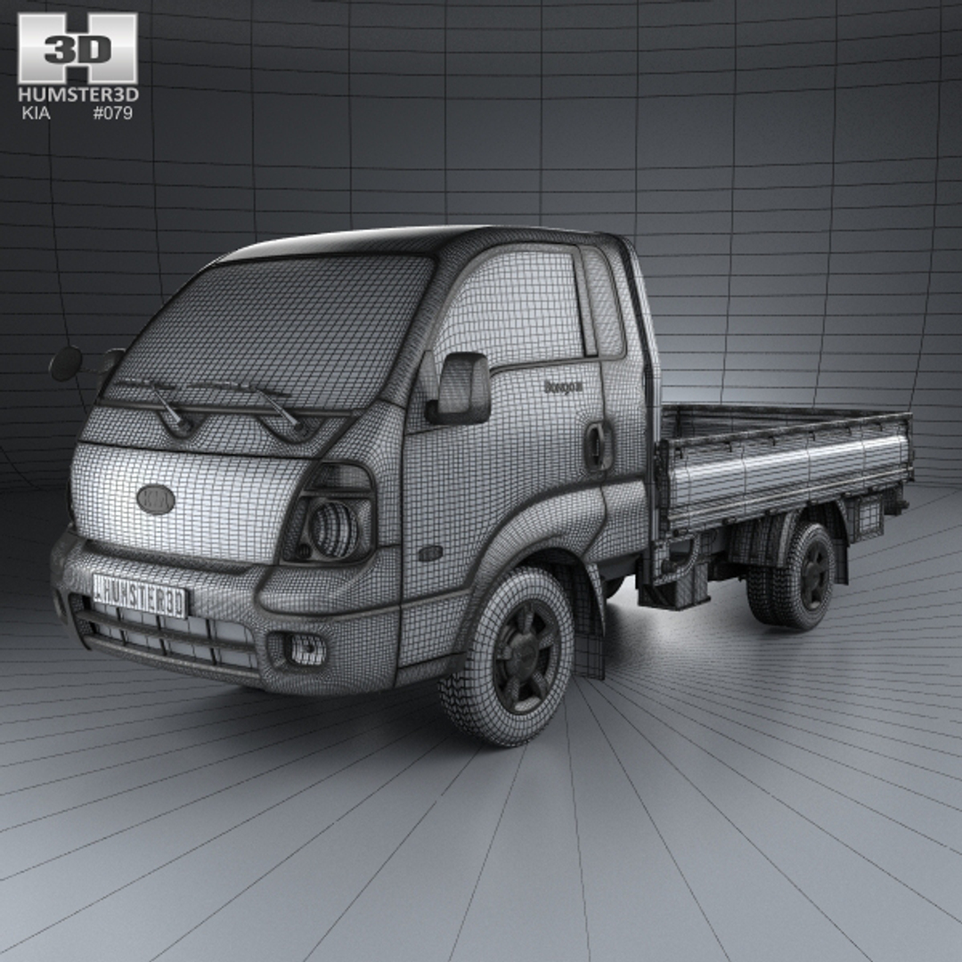 modelo 3d Recogida Kia Bongo (PU) 2004 - TurboSquid 1258627
