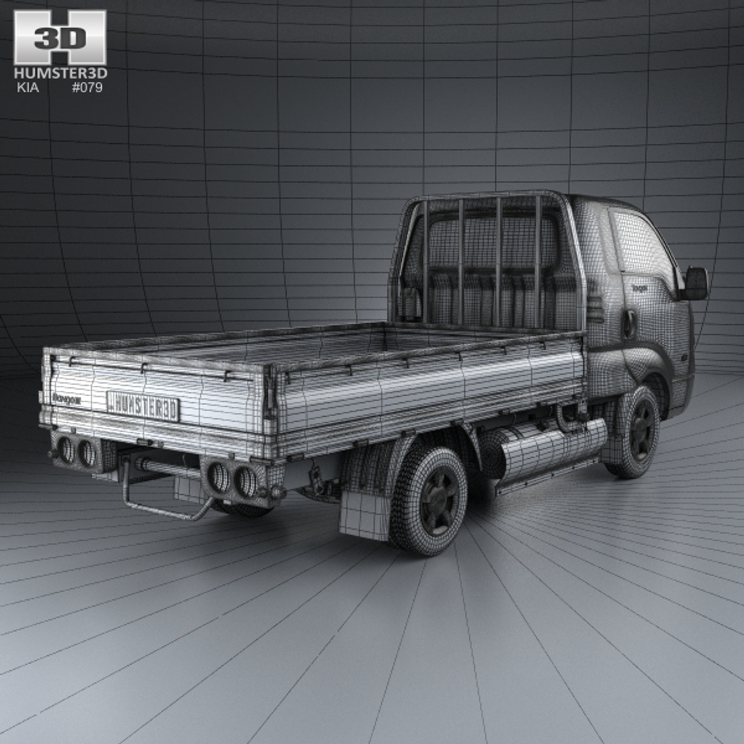 modelo 3d Recogida Kia Bongo (PU) 2004 - TurboSquid 1258627