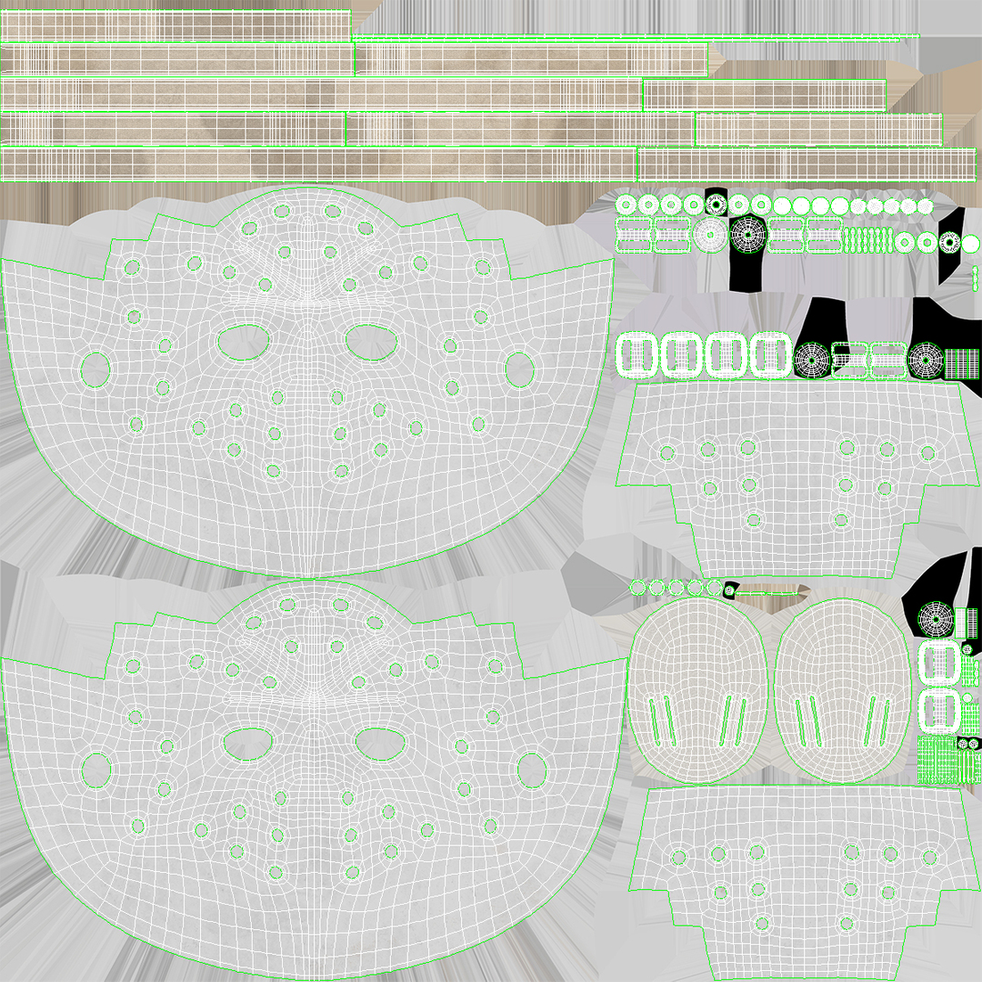 3D pelle lindbergh mask model - TurboSquid 1500350