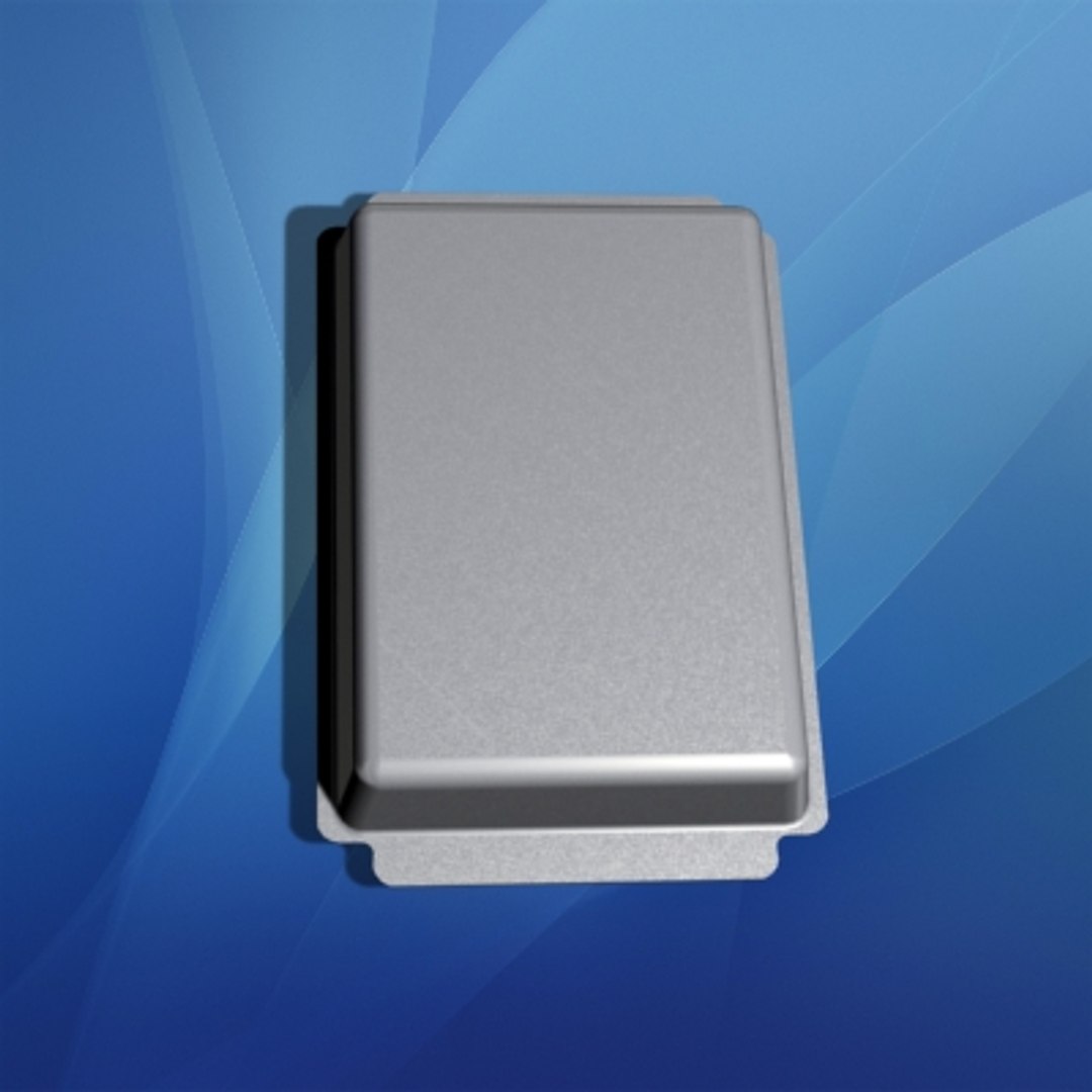 Rectangular Baking Pan Bakeware 3d Model