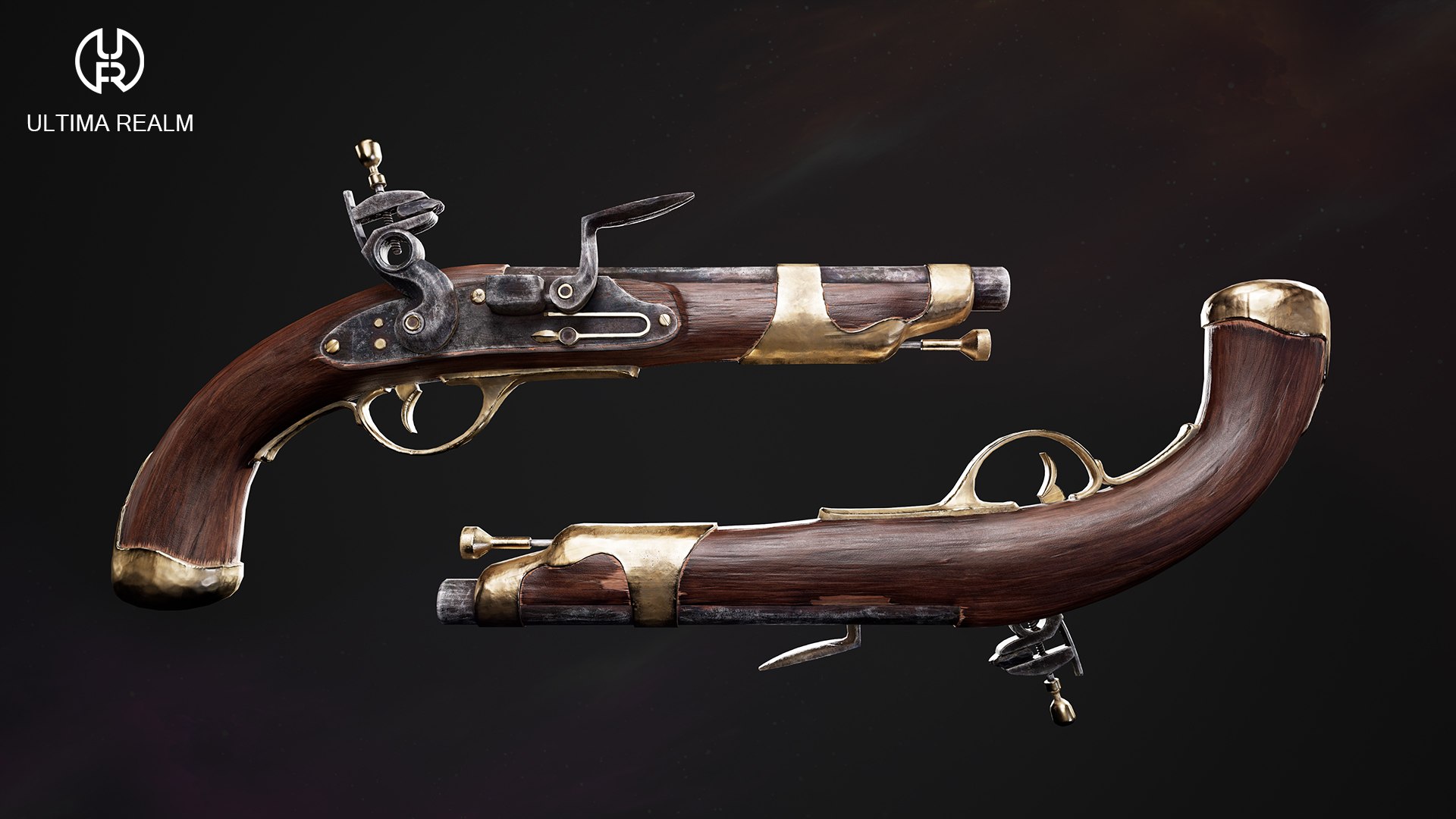 Medieval Pistol 3D Model - TurboSquid 2131715