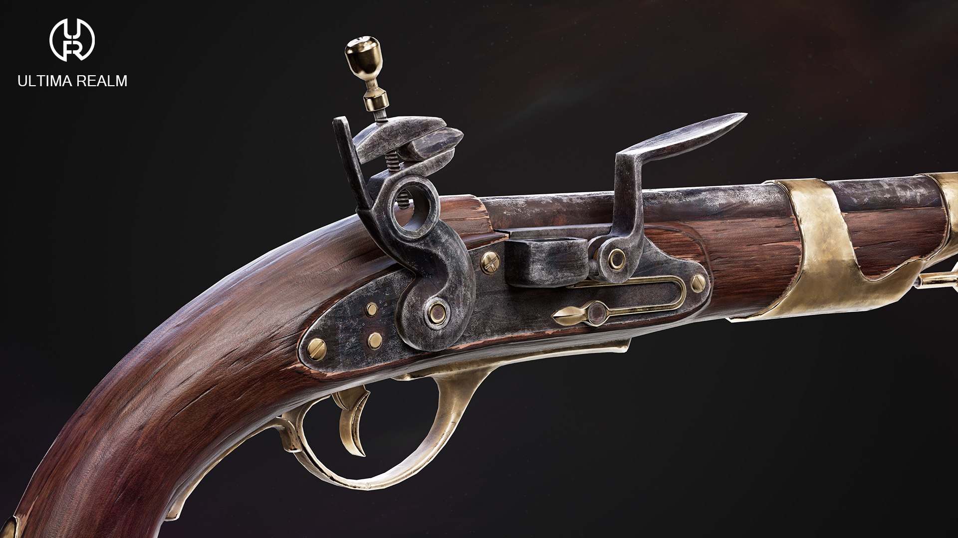 Medieval Pistol 3D Model - TurboSquid 2131715