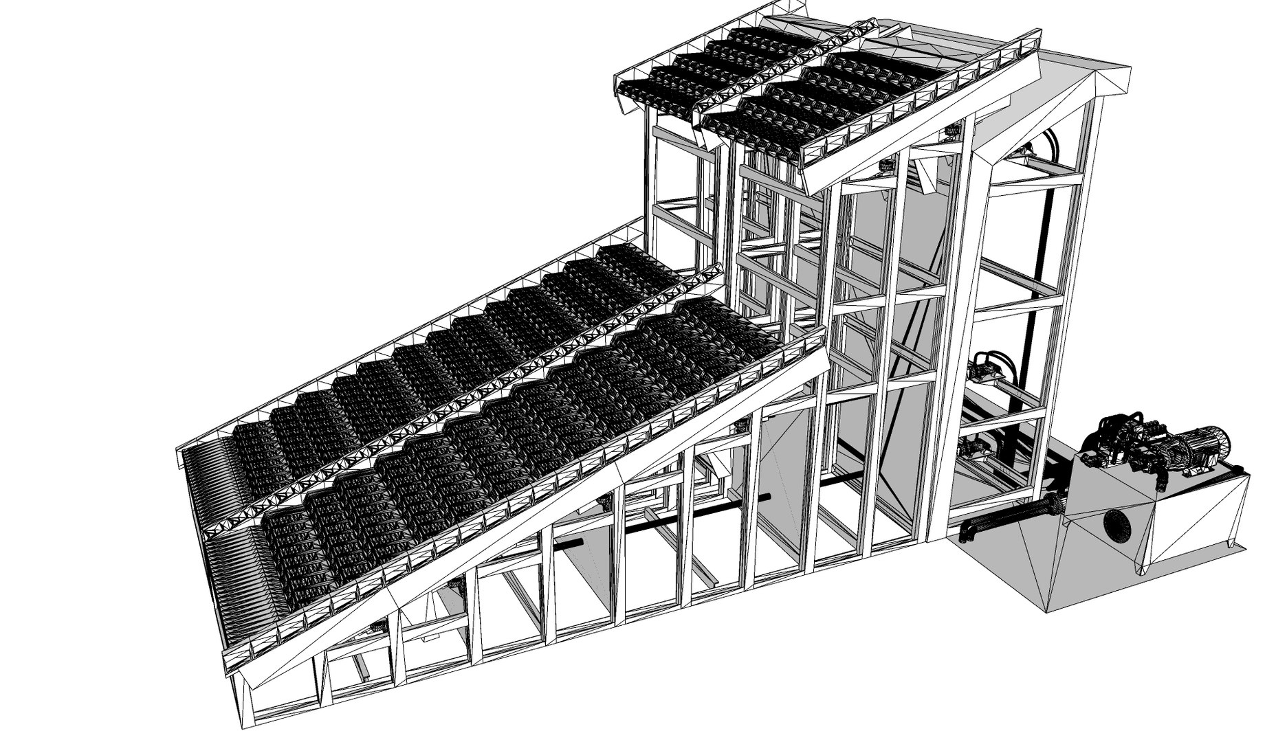 3D Step Grate Stoker Model - TurboSquid 1988953