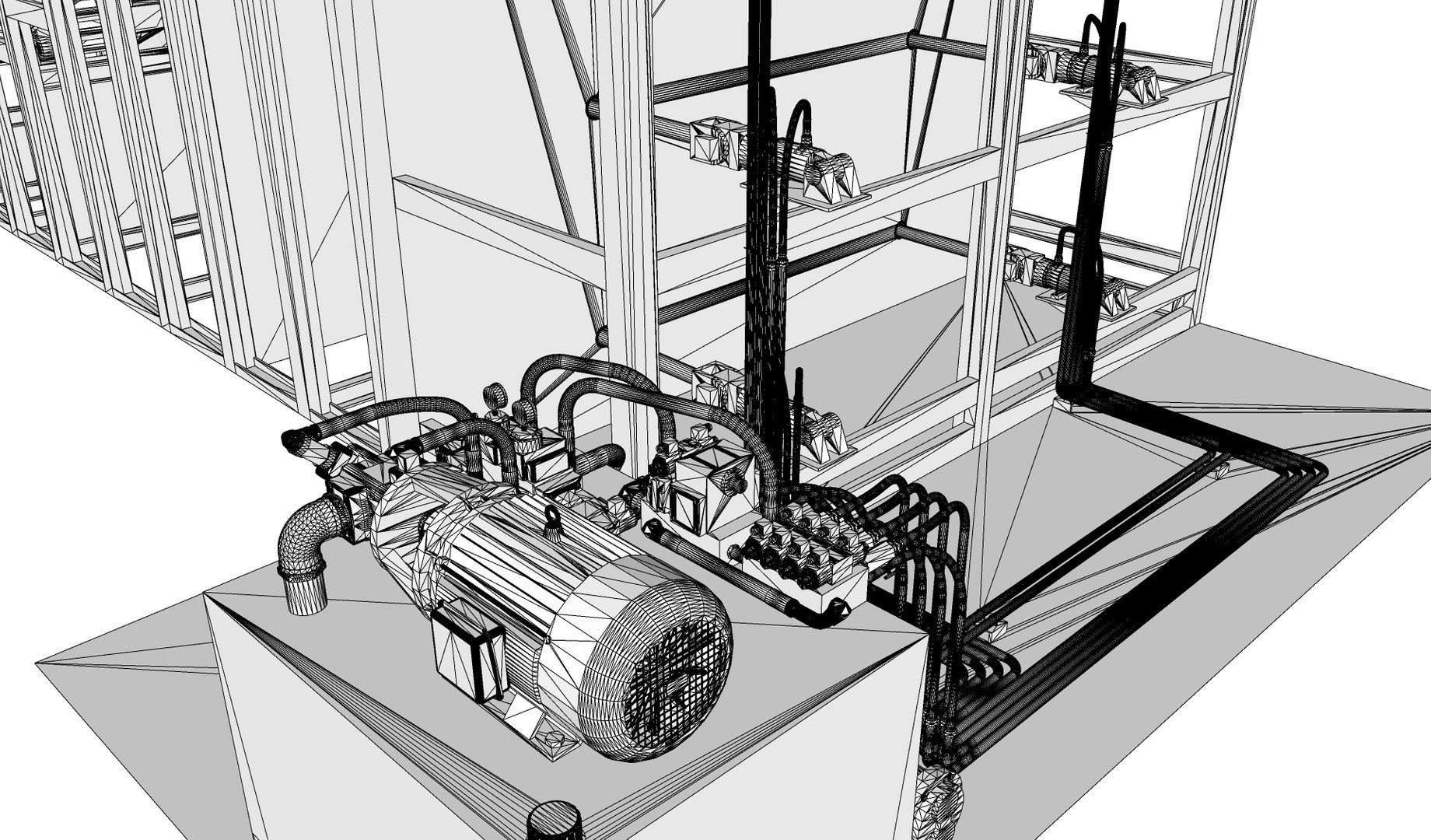 3D Step Grate Stoker Model - TurboSquid 1988953