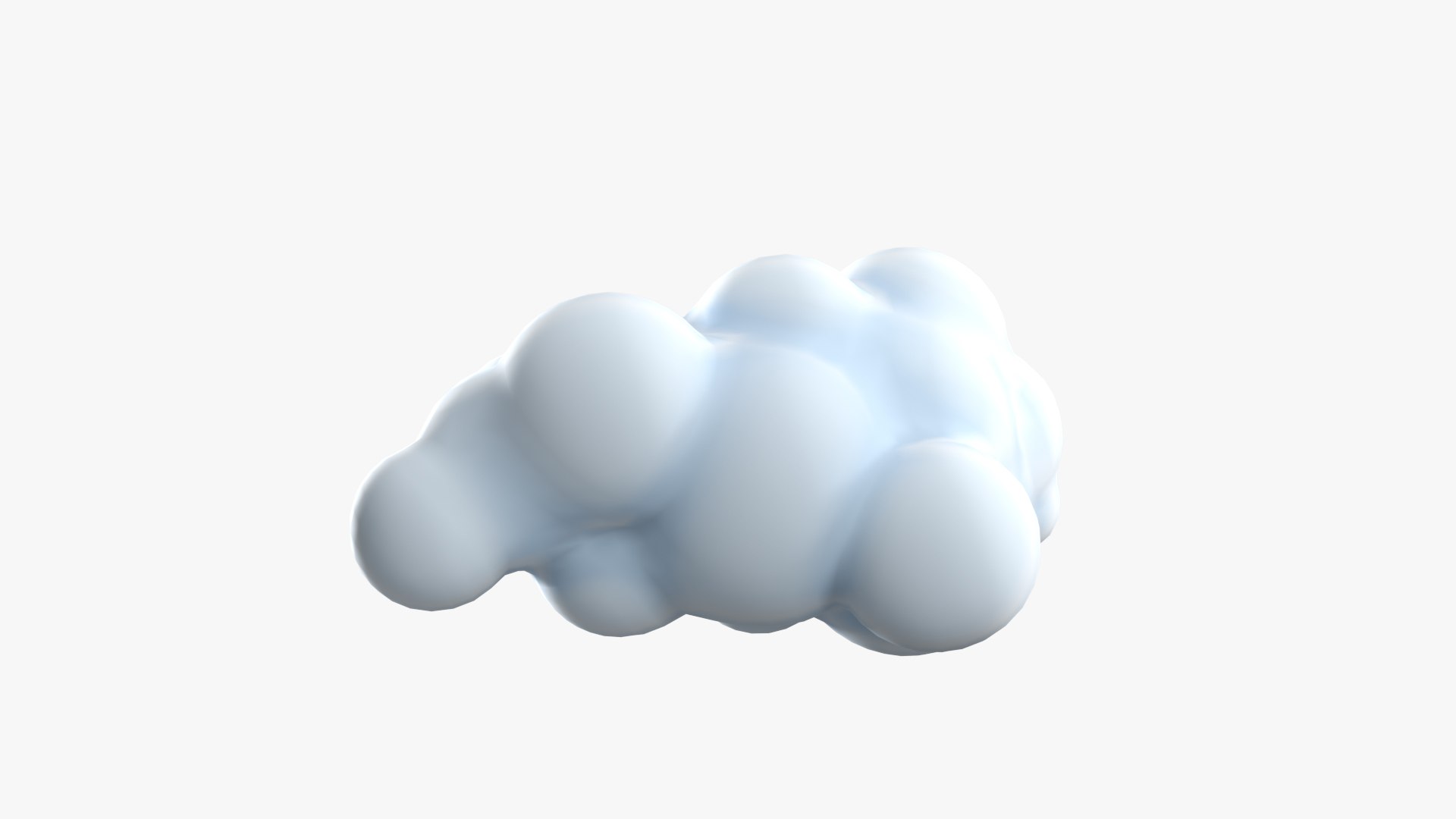 3D model Lowpoly clouds SET - TurboSquid 1965145