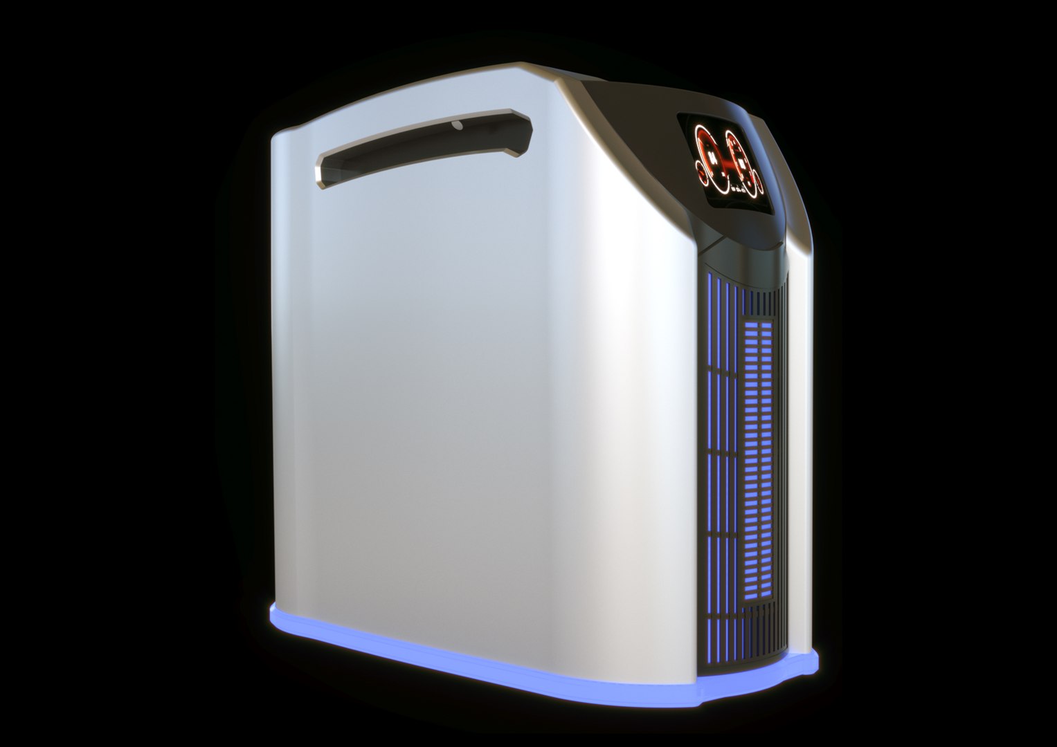 Machine box 3D model - TurboSquid 1646256