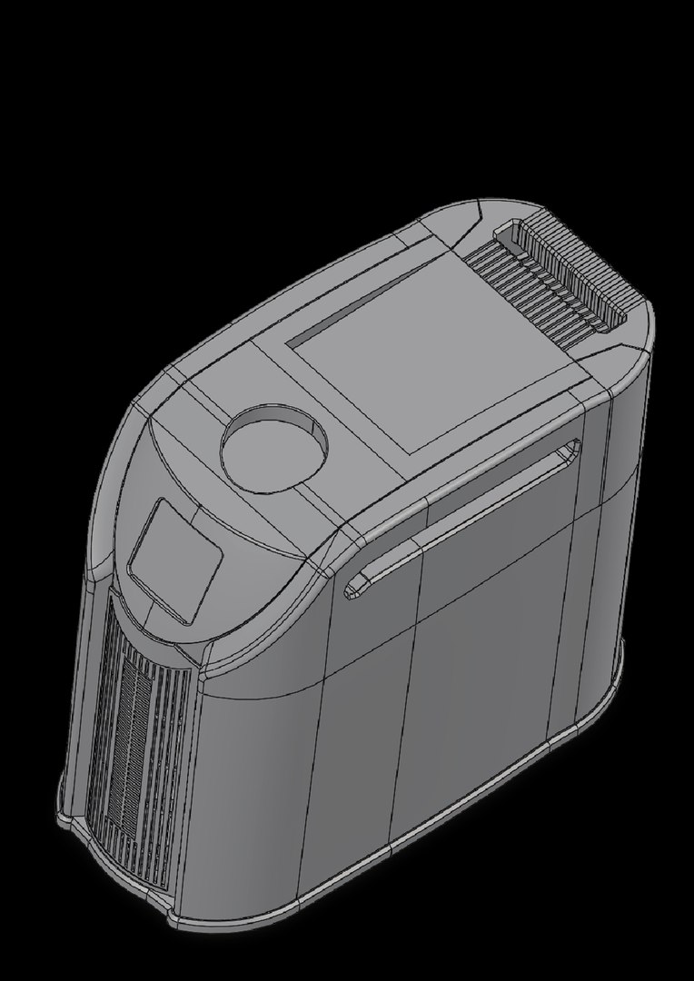 Machine box 3D model - TurboSquid 1646256