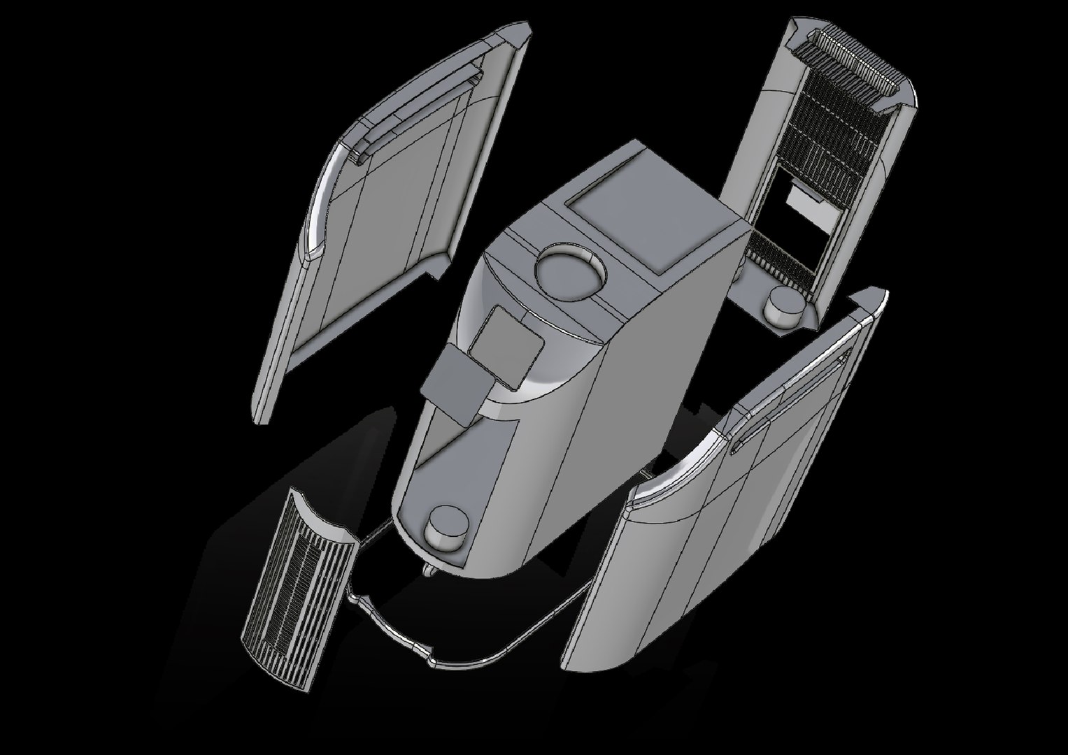 Machine box 3D model - TurboSquid 1646256