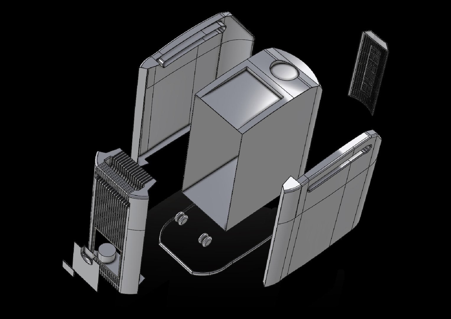 Machine box 3D model - TurboSquid 1646256