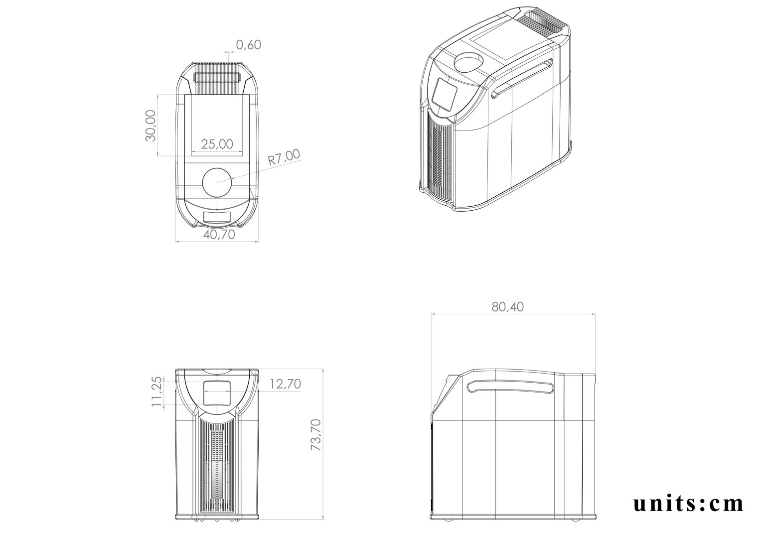 Machine box 3D model - TurboSquid 1646256