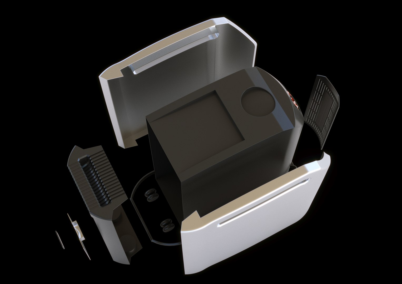 Machine box 3D model - TurboSquid 1646256