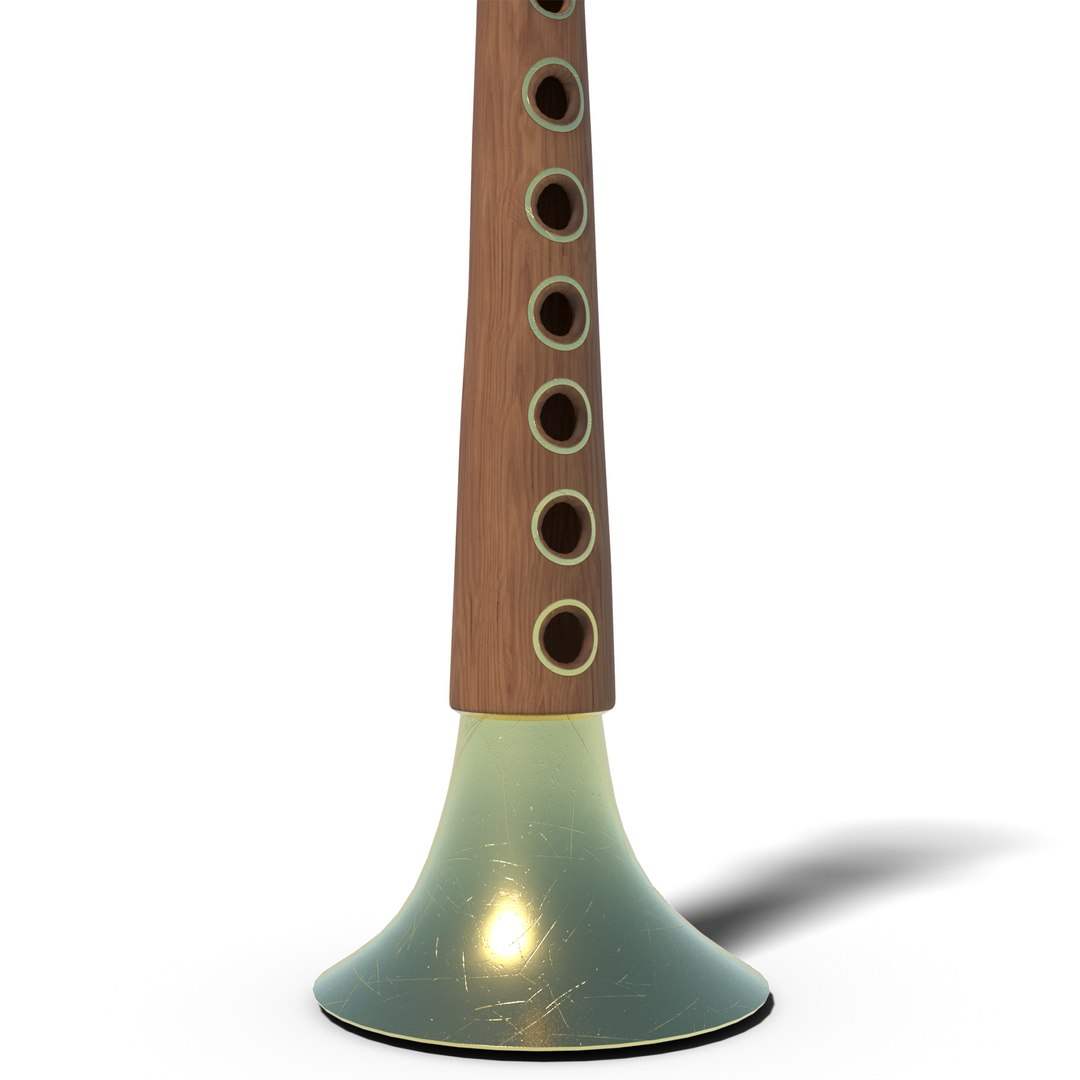3D Clarinet Model - TurboSquid 2083725