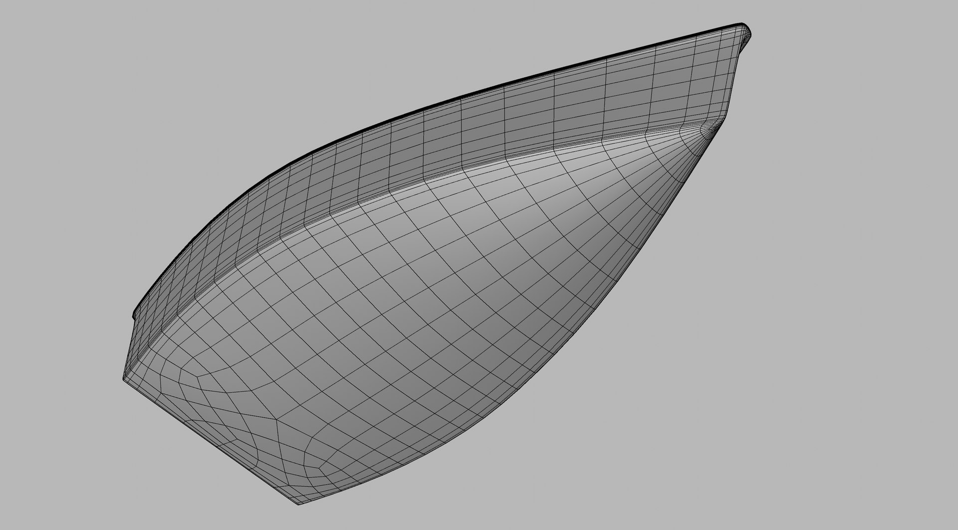 3D Model Old Simple Small Boat - TurboSquid 2281262