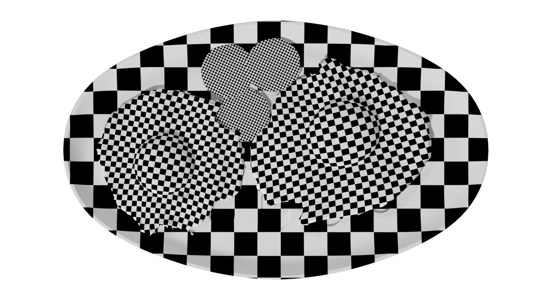 Egg Plate 3D Model - TurboSquid 2267002