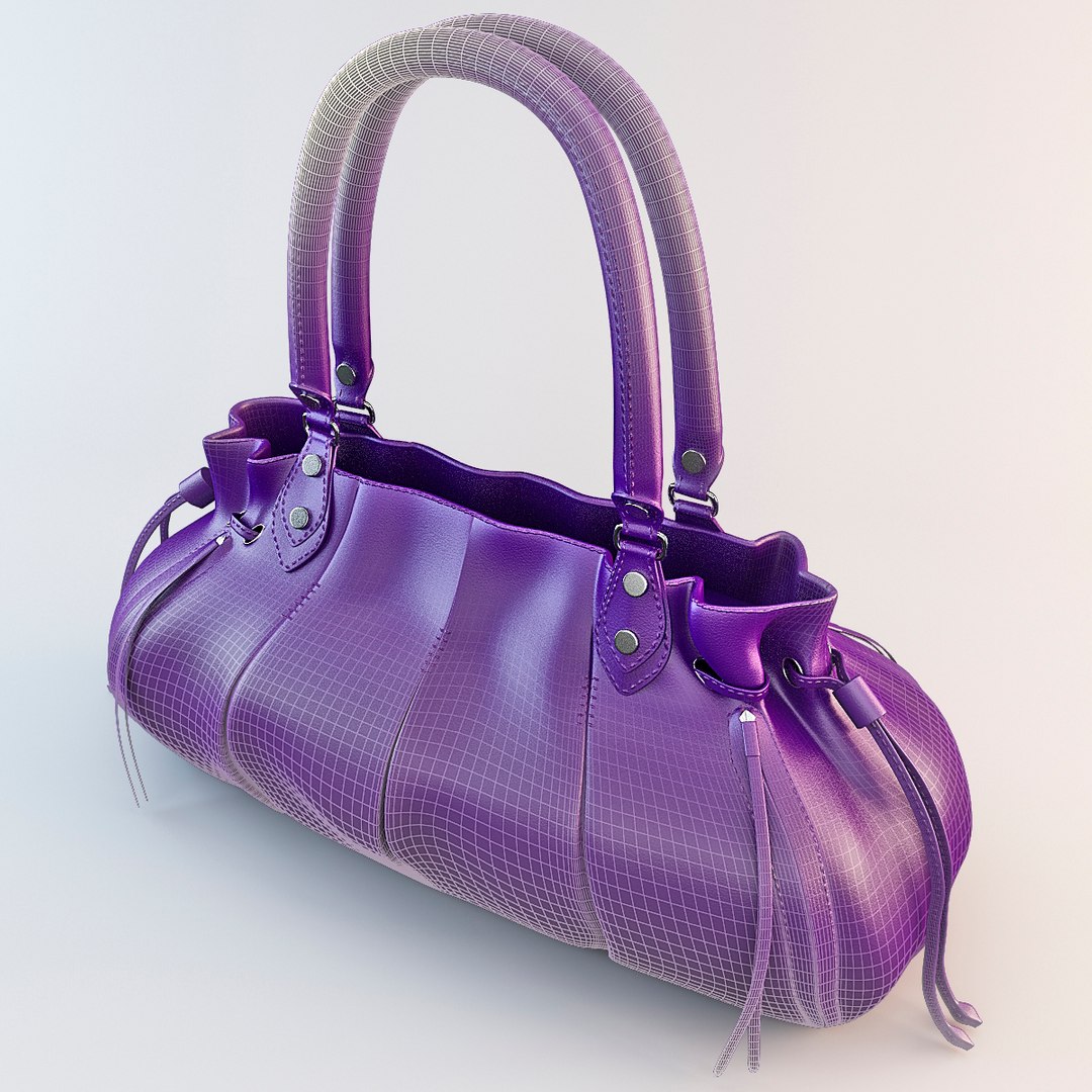 women s handbag 3d model