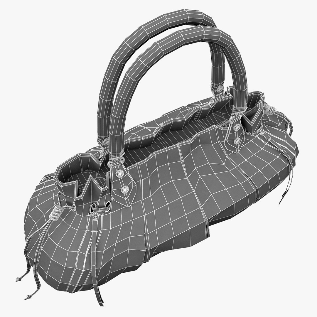 women s handbag 3d model