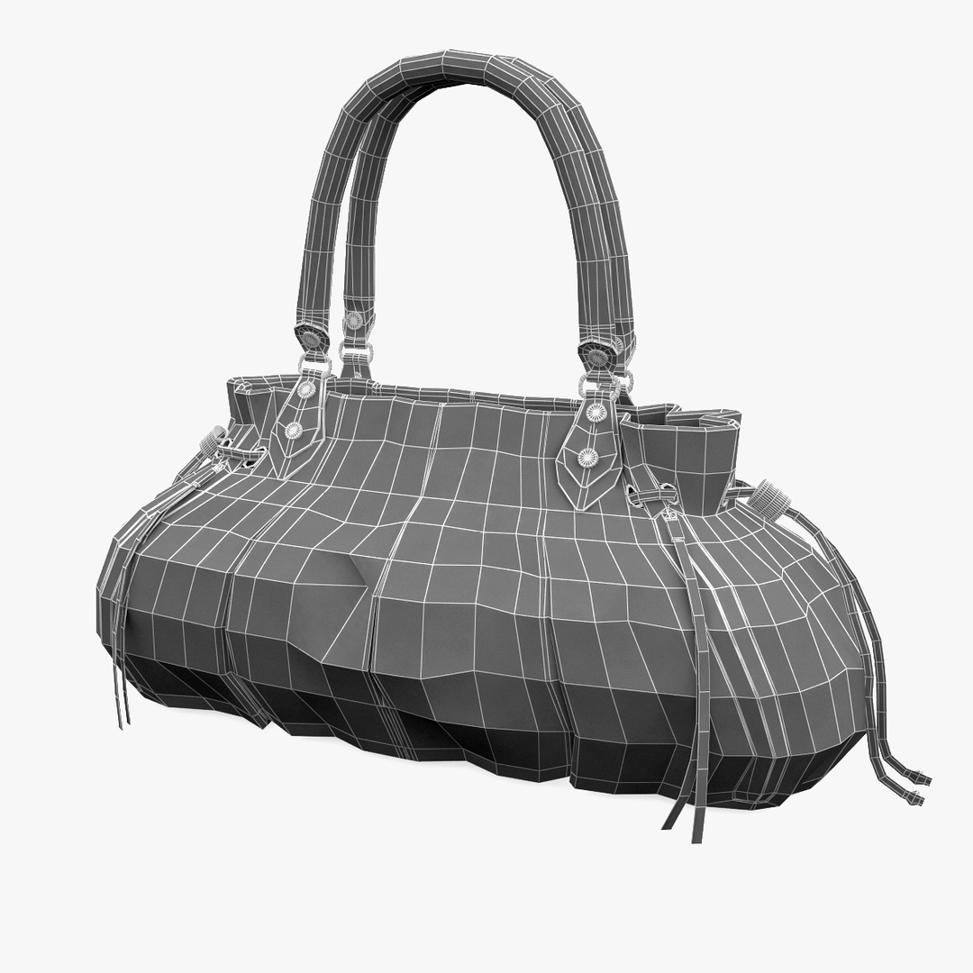 women s handbag 3d model