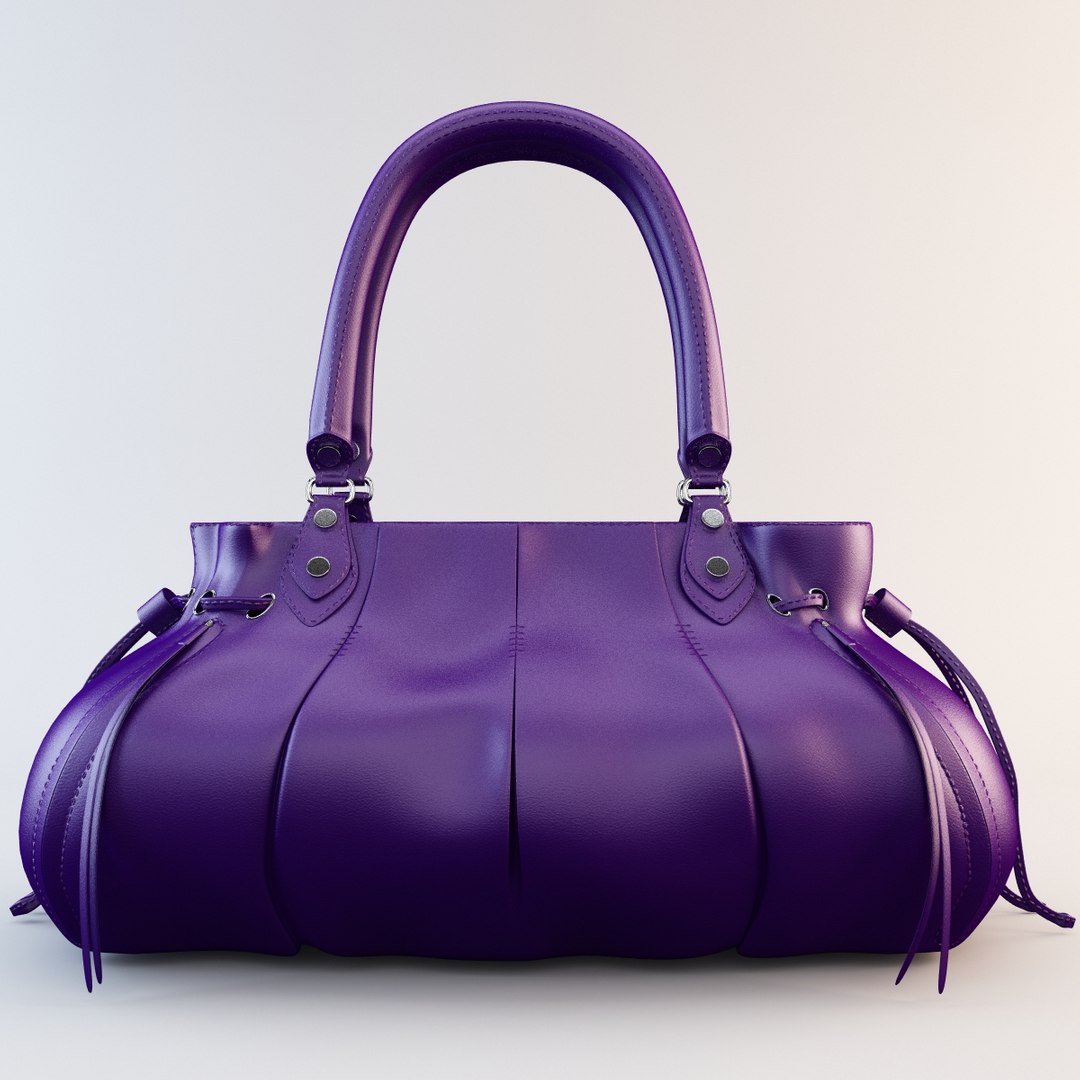 women s handbag 3d model