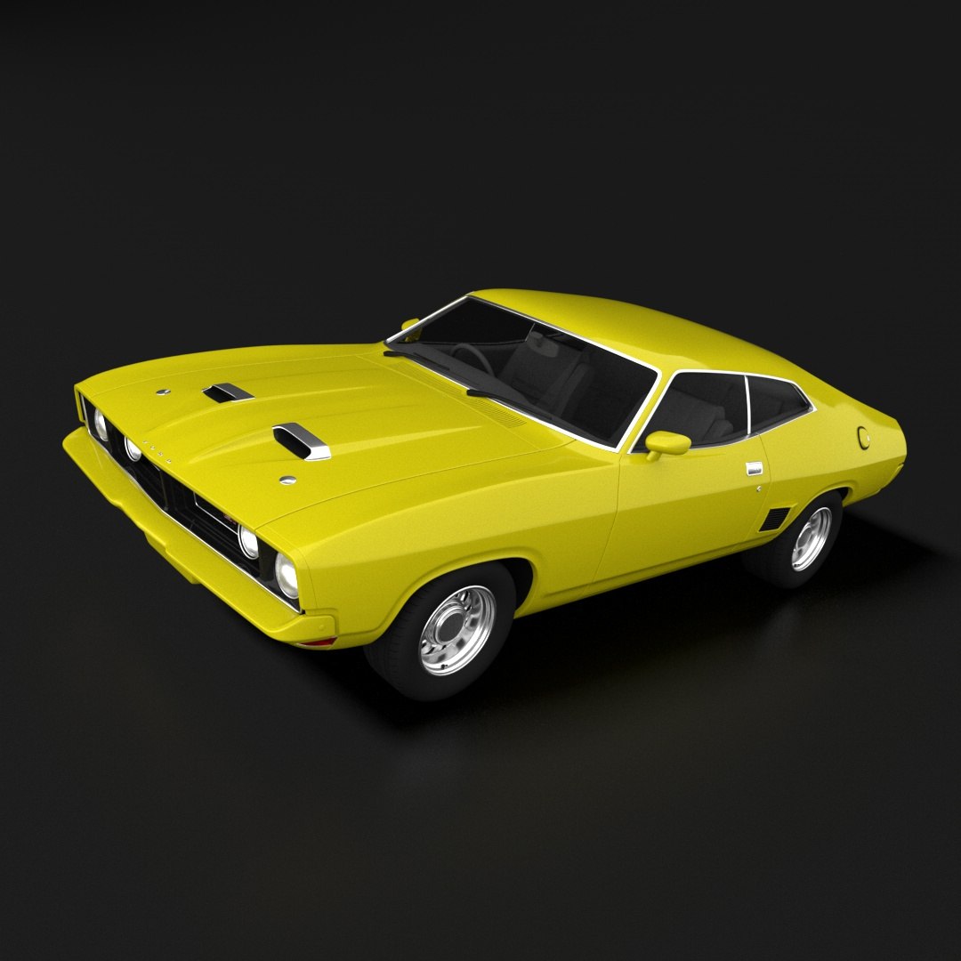 Ford Falcon GT 3D Model - TurboSquid 2333961