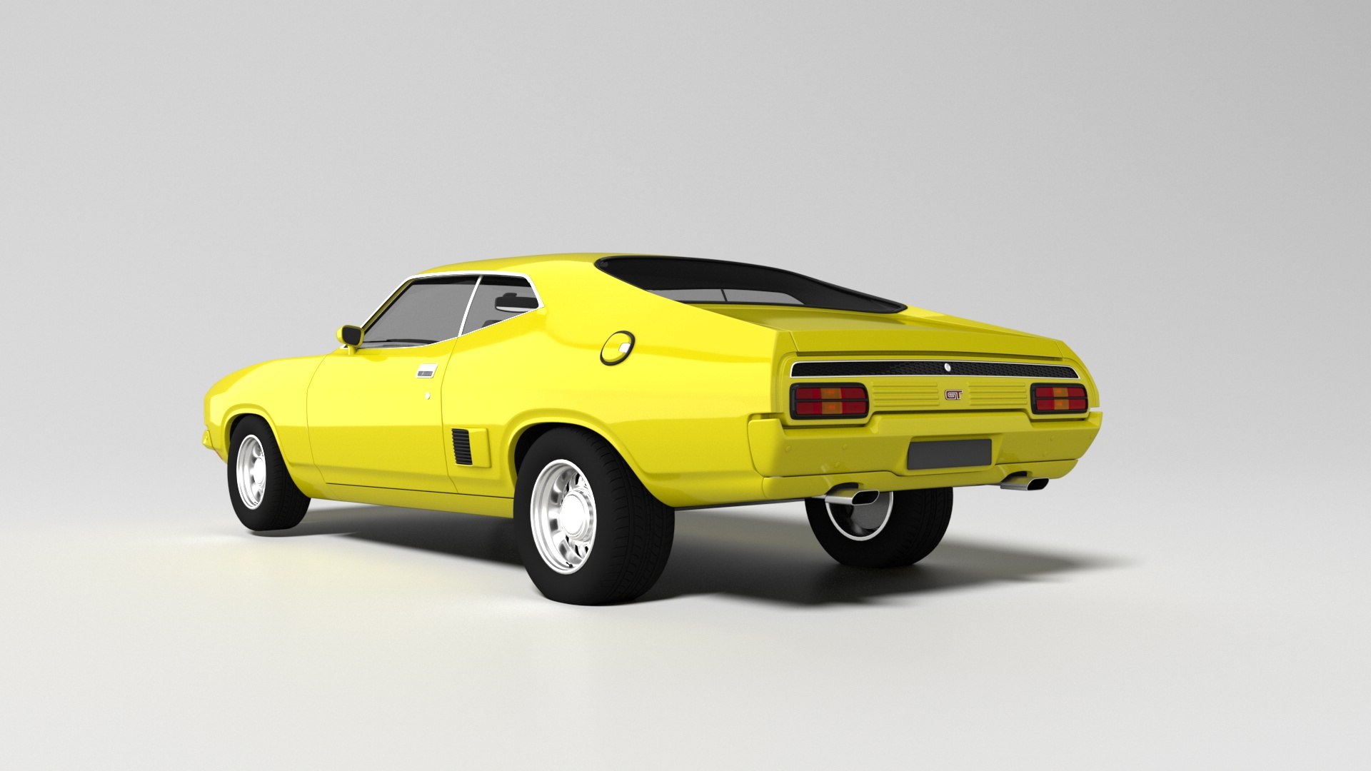 Ford Falcon GT 3D Model - TurboSquid 2333961