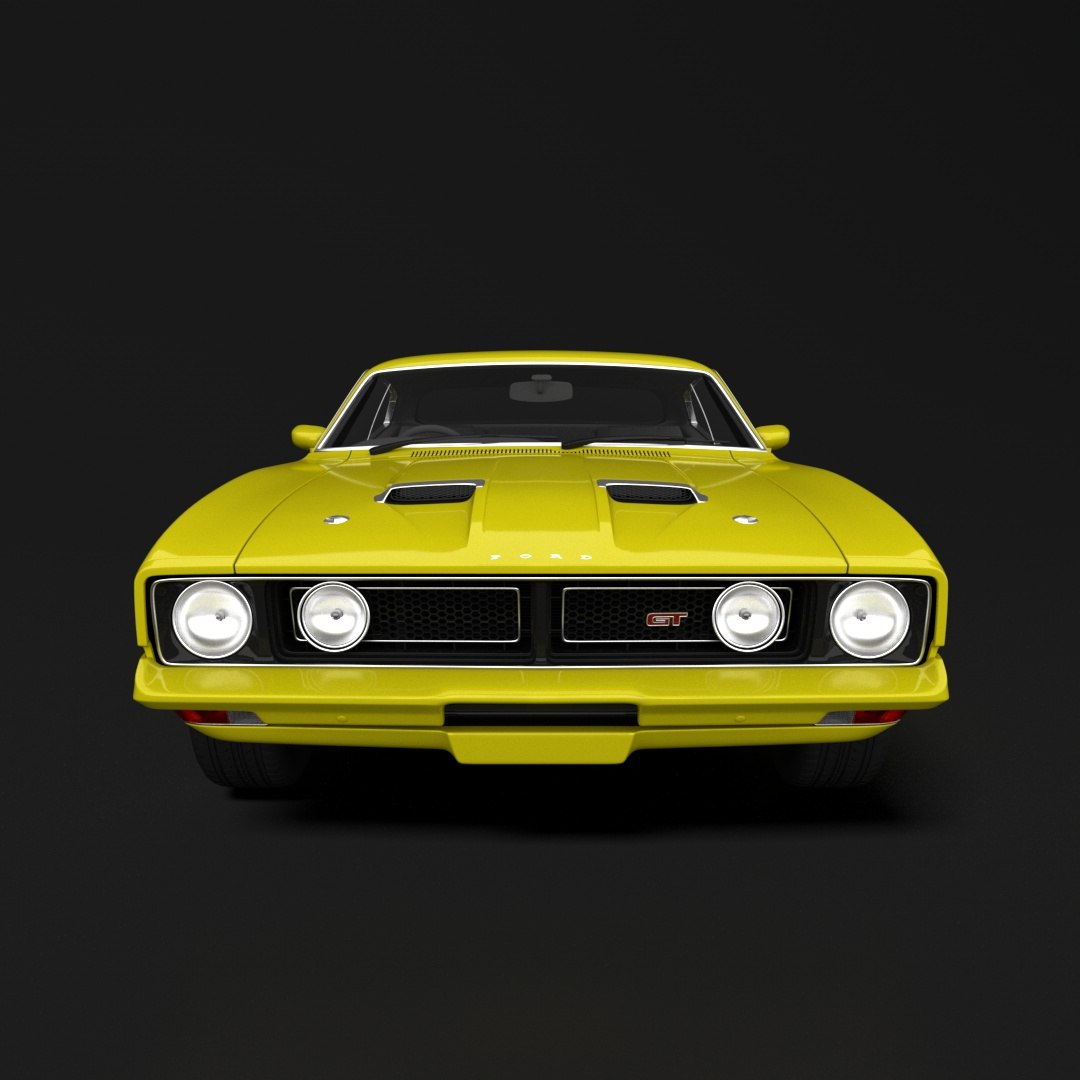 Ford Falcon GT 3D Model - TurboSquid 2333961