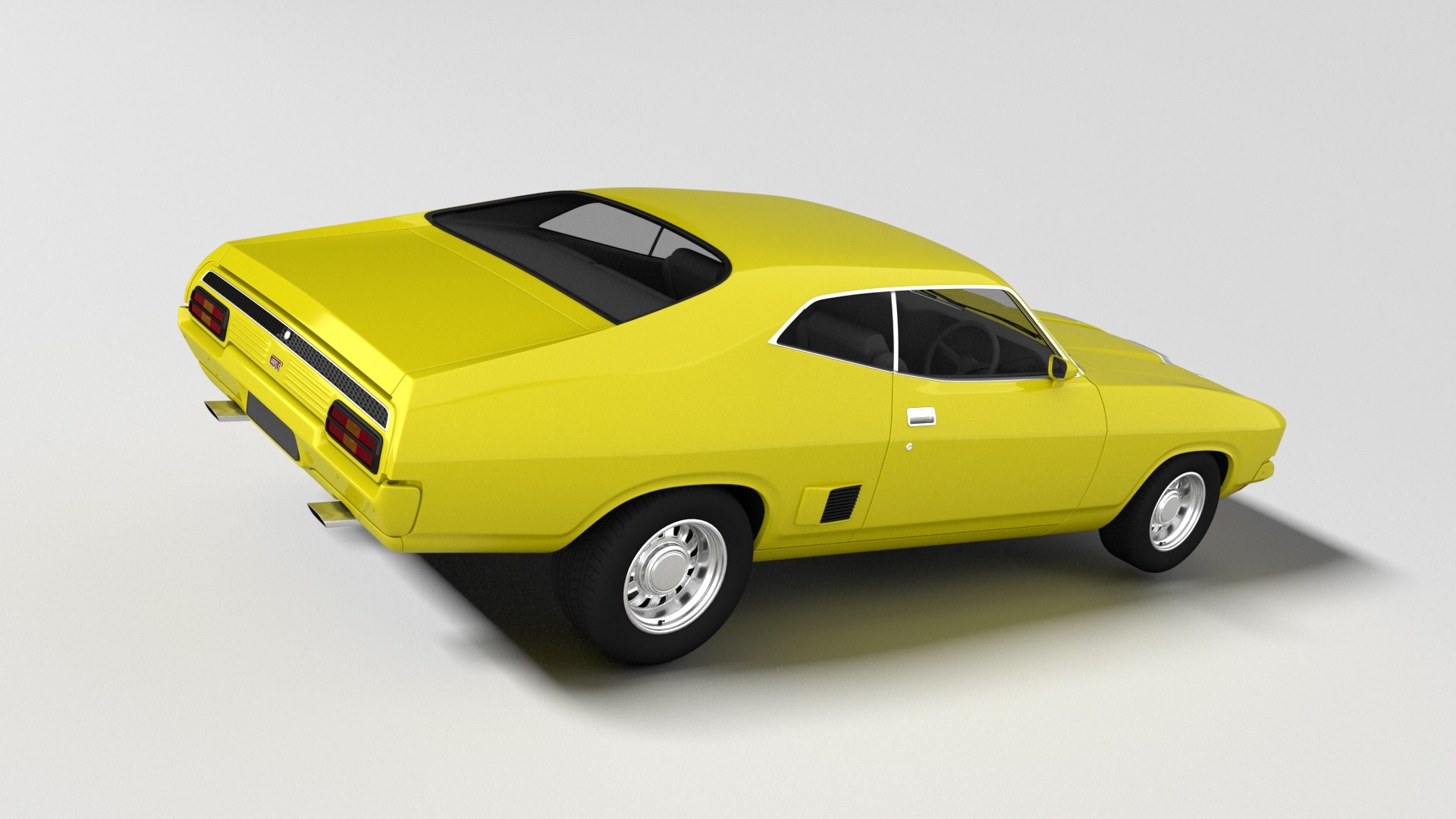 Ford Falcon GT 3D Model - TurboSquid 2333961