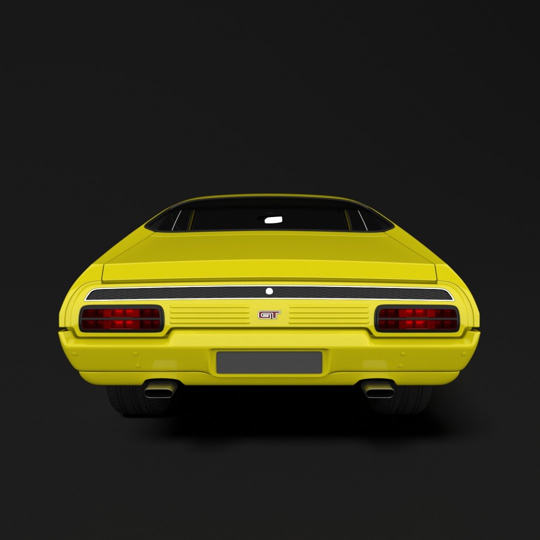 Ford Falcon GT 3D Model - TurboSquid 2333961
