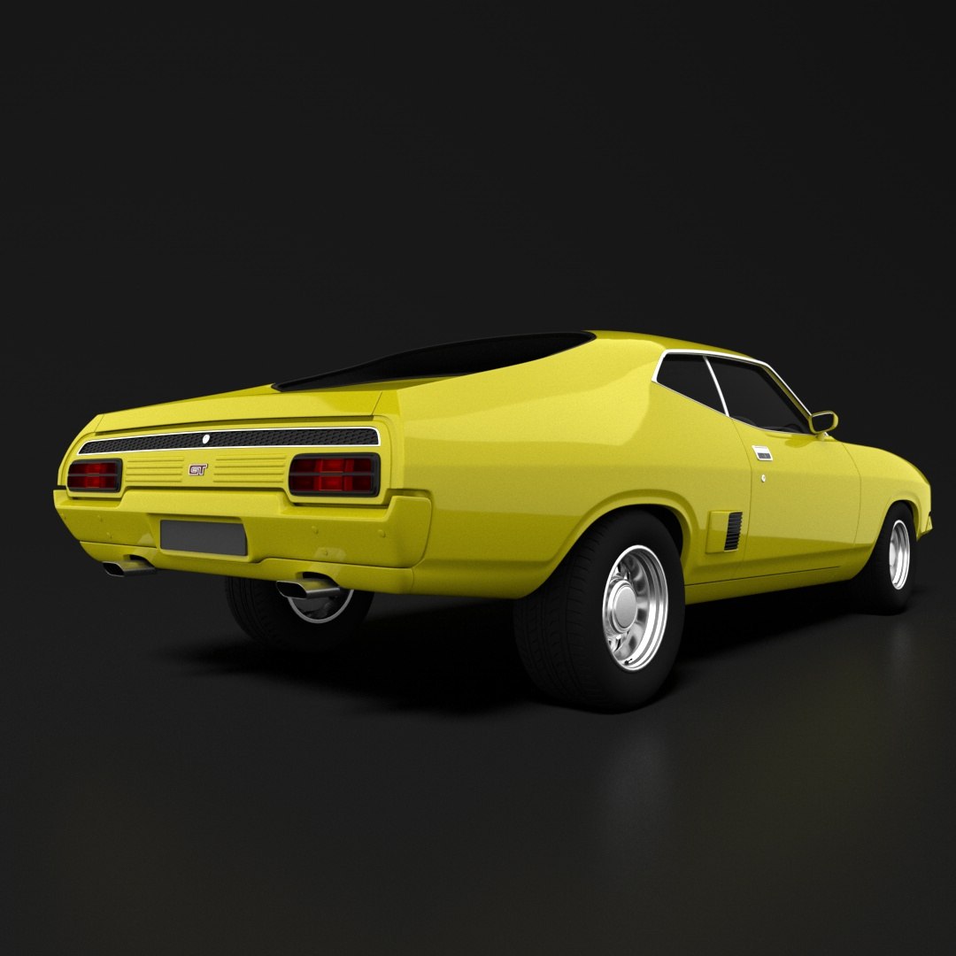 Ford Falcon GT 3D Model - TurboSquid 2333961