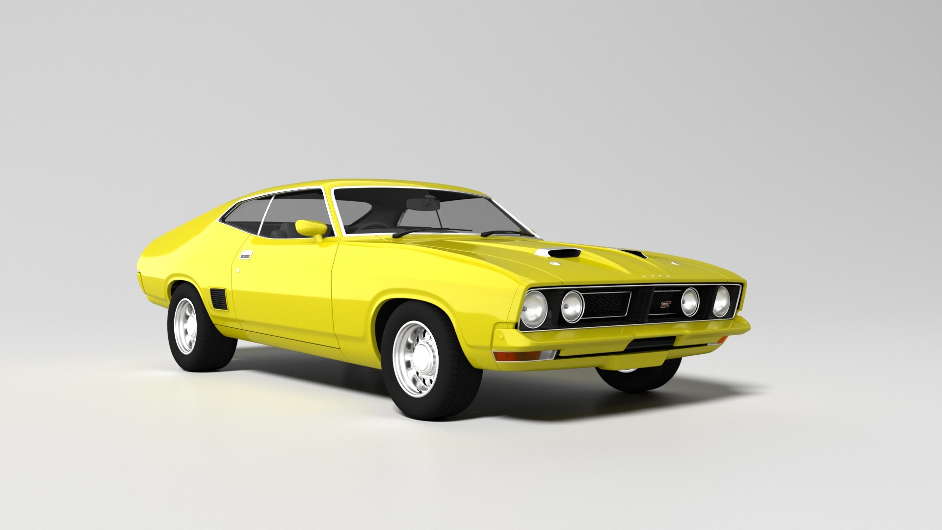 Ford Falcon GT 3D Model - TurboSquid 2333961