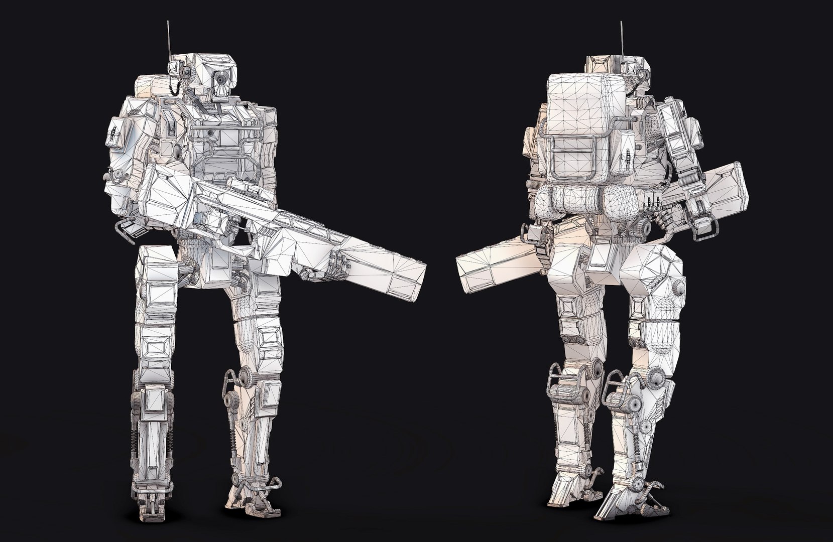 3D robot soldier model - TurboSquid 1453317