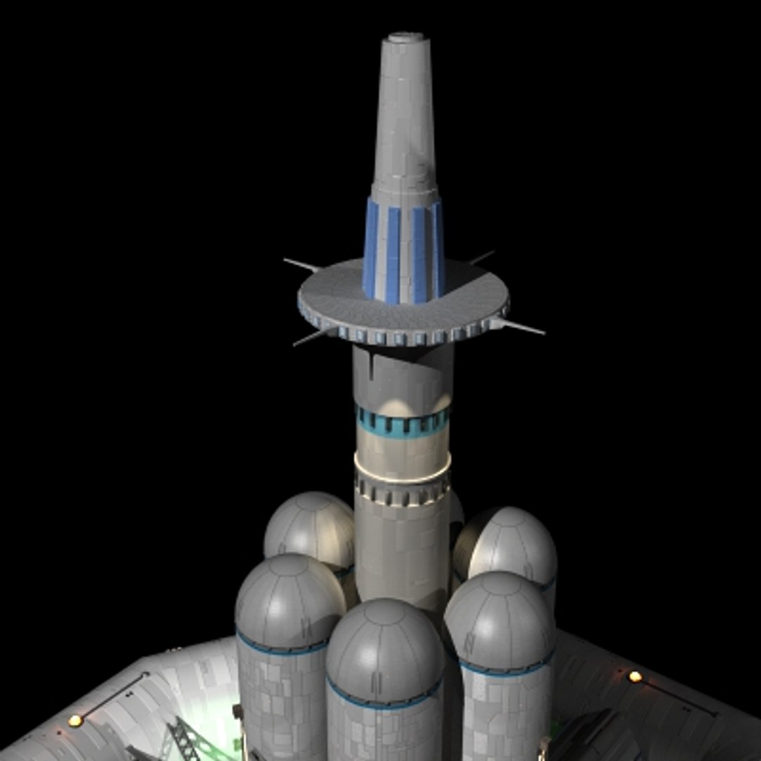 Space Station Doctor Ark 3d Model