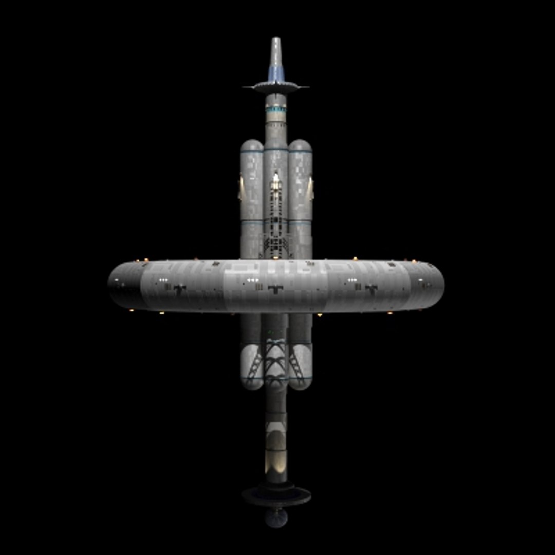 Space Station Doctor Ark 3d Model