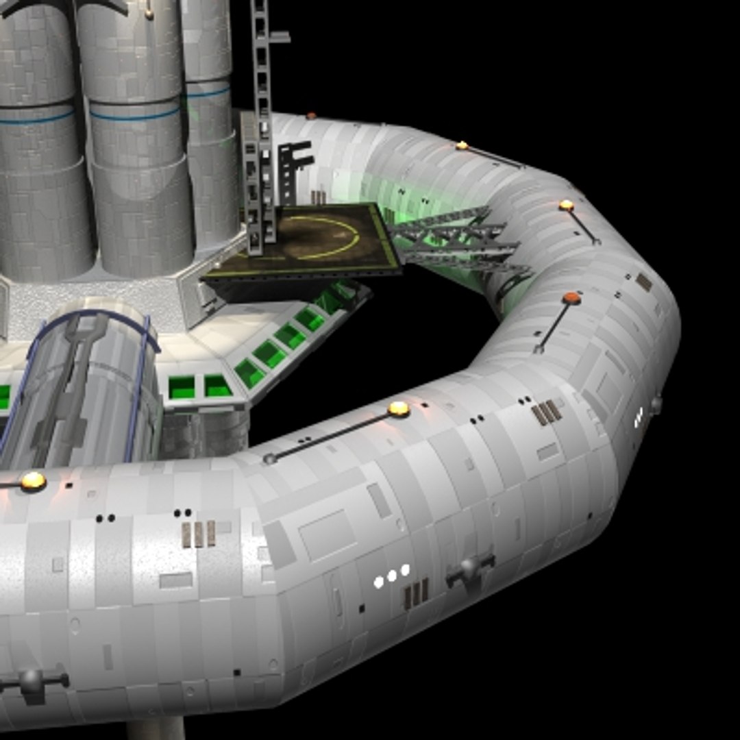 Space Station Doctor Ark 3d Model