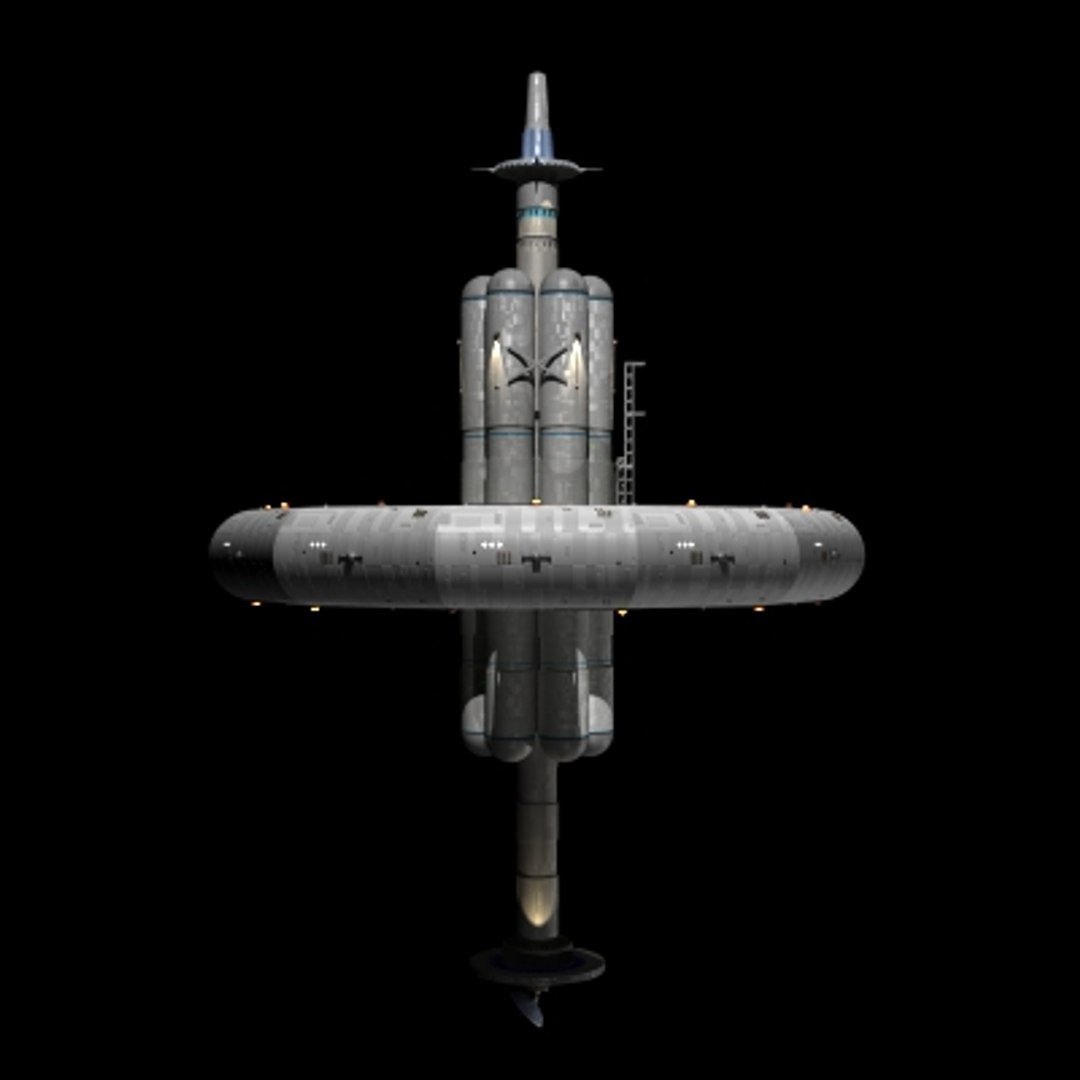 Space Station Doctor Ark 3d Model