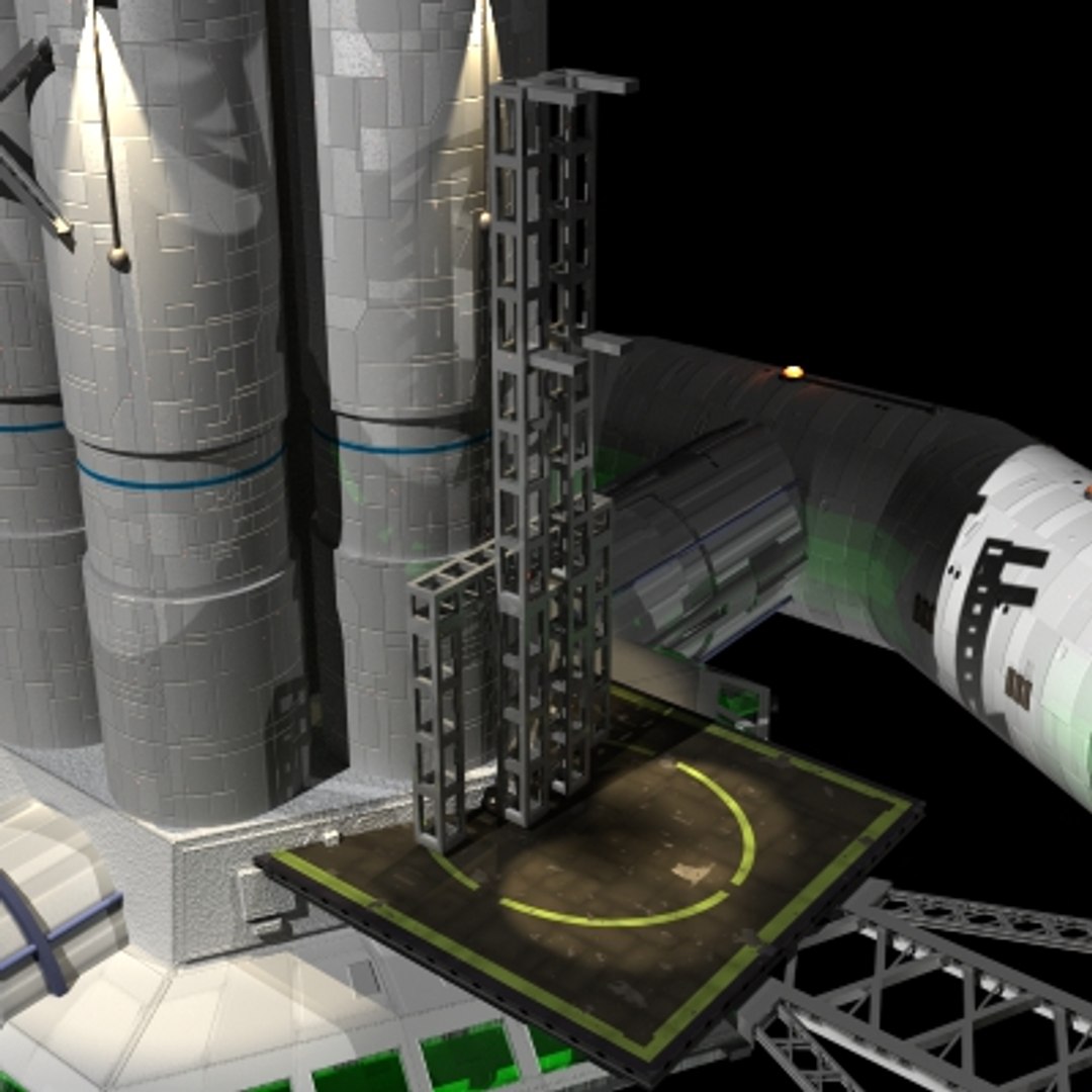 Space Station Doctor Ark 3d Model