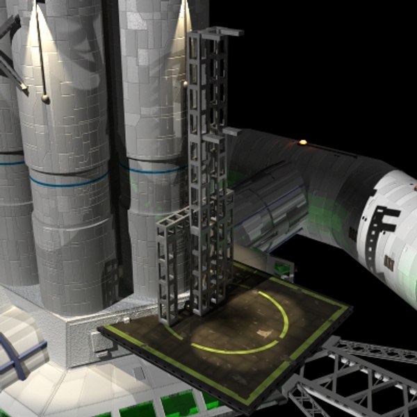 space station doctor ark 3d model