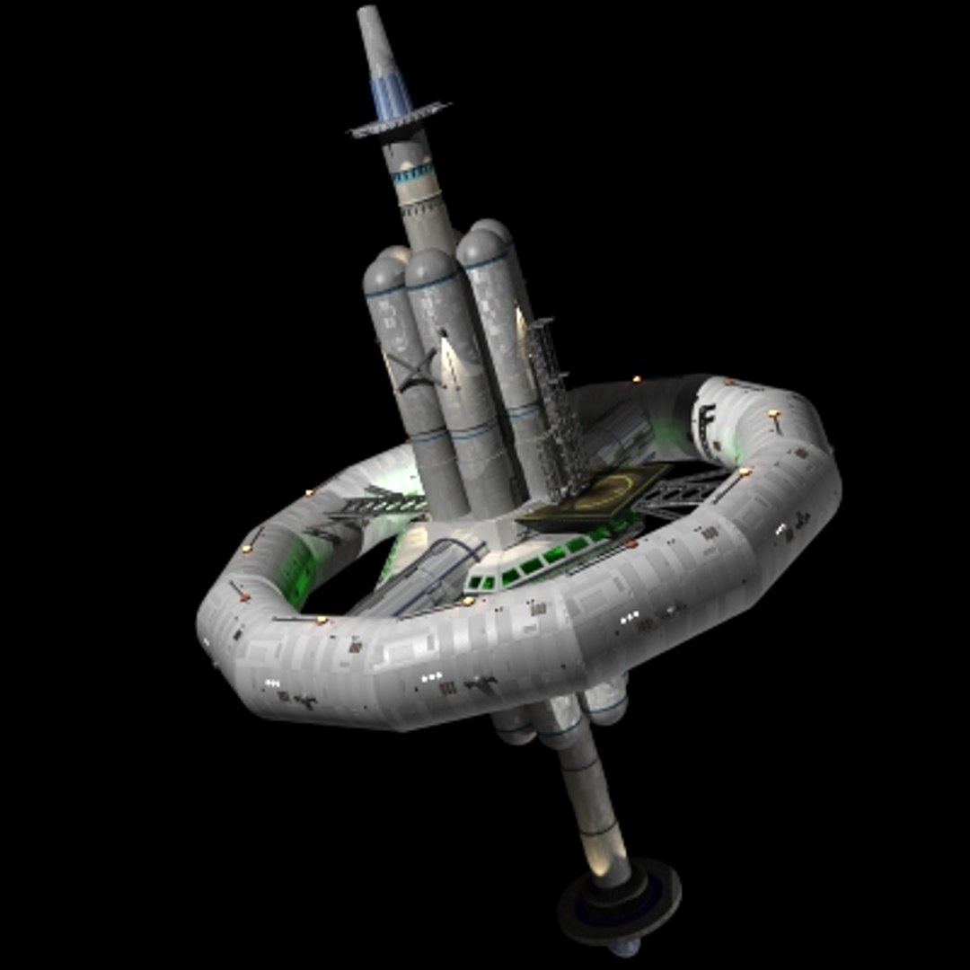 Space Station Doctor Ark 3d Model