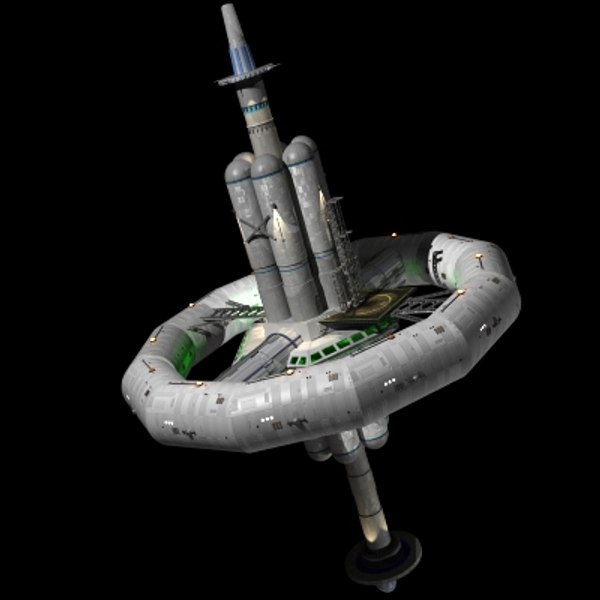 space station doctor ark 3d model